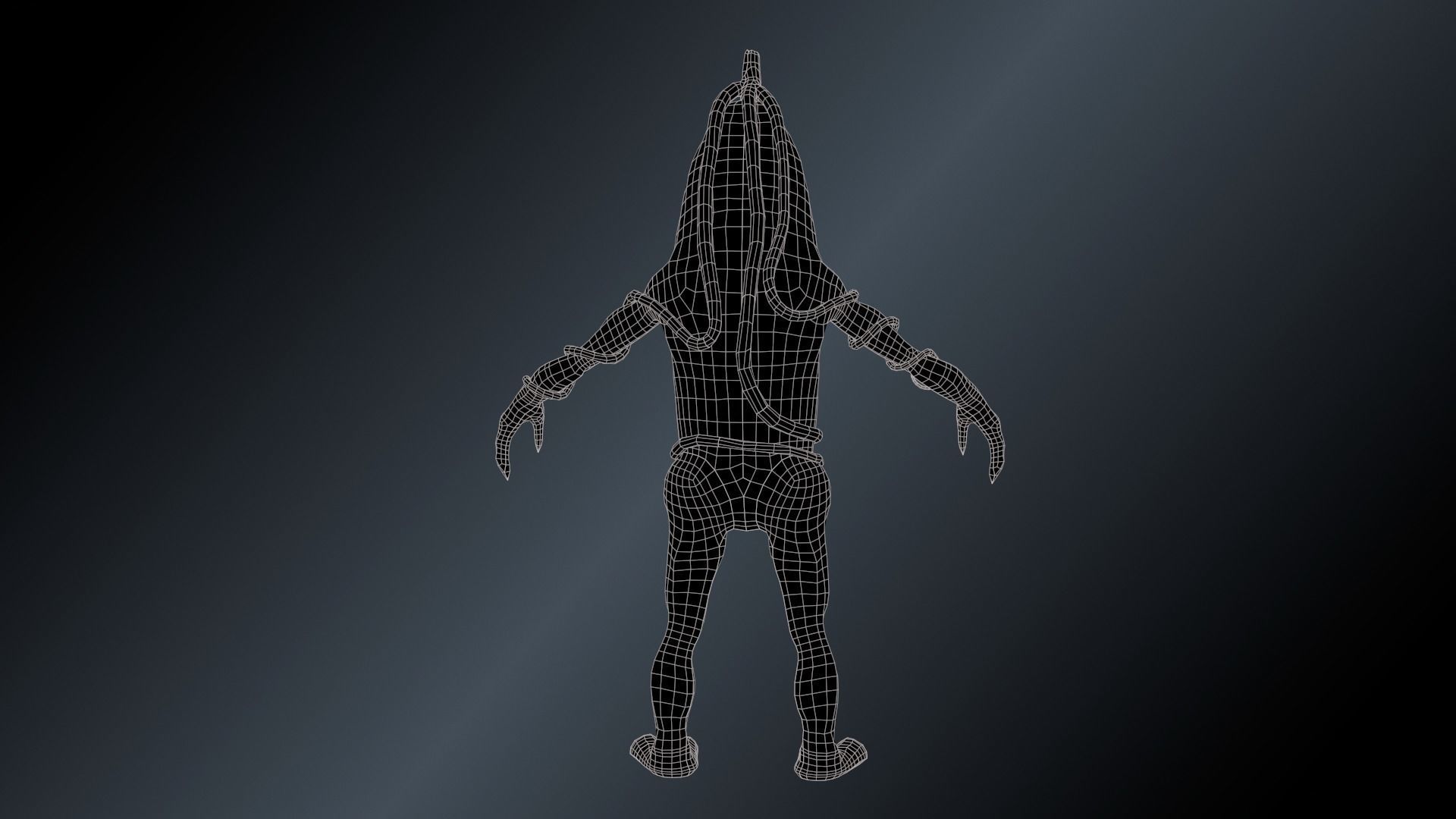 3D model Cucumber monster - Game Ready VR AR low-poly 3d model VR / AR / low-poly | CGTrader