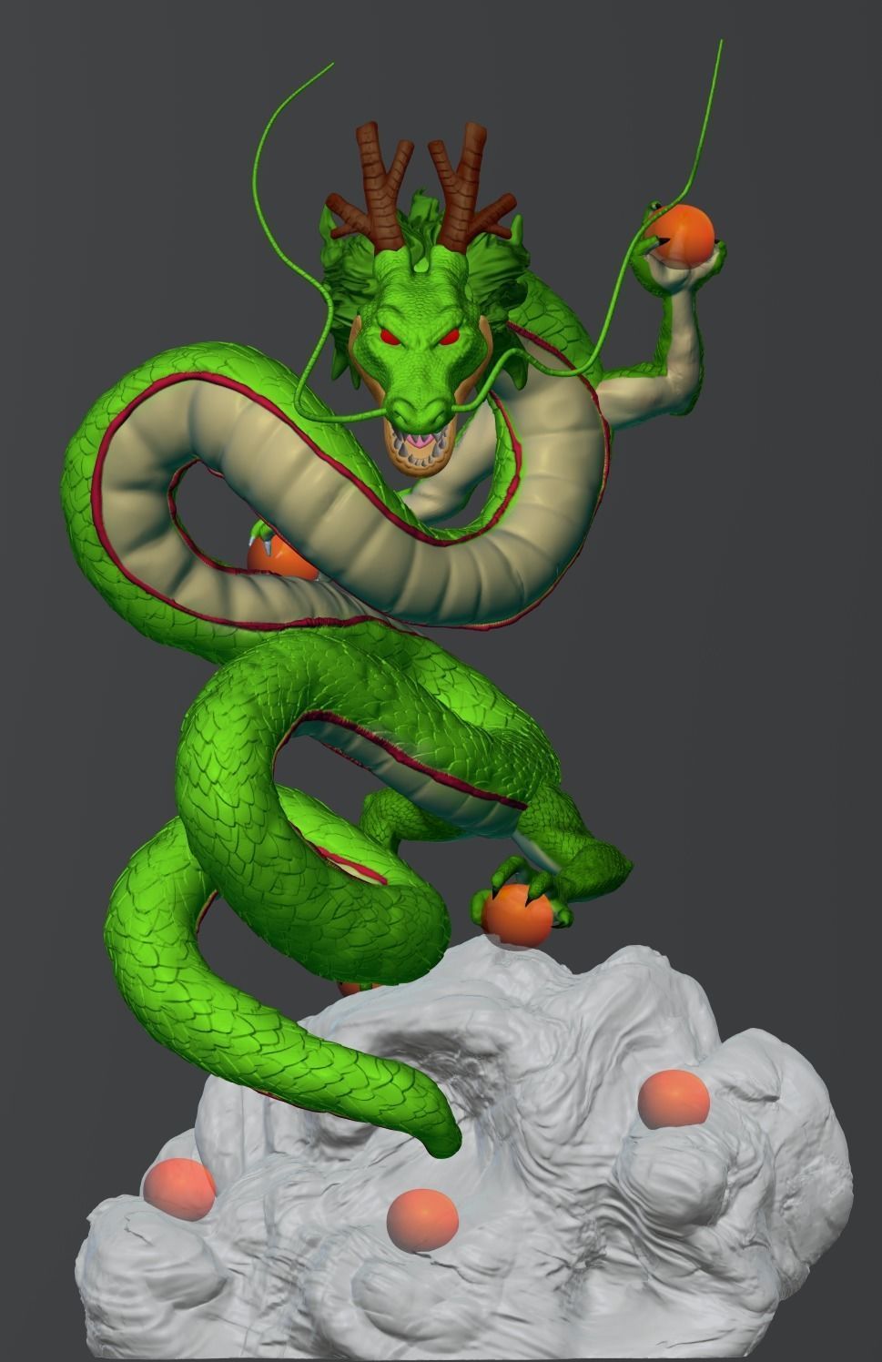 Shenron Dragonball Z Fan Art 3D model 3D printable | CGTrader