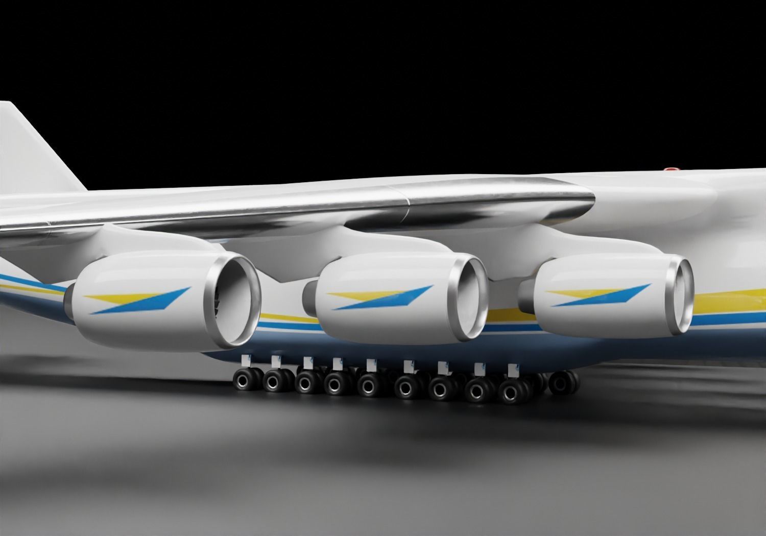 Antonov An 255 Mriya Home Livery 3D model | CGTrader