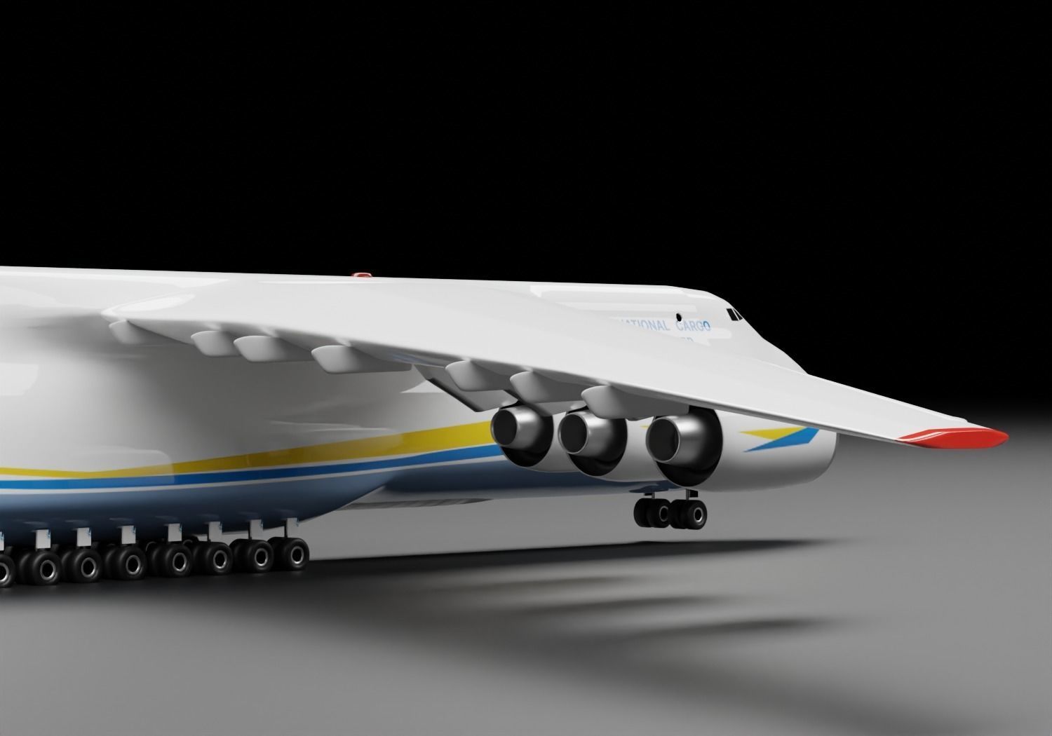 Antonov An 255 Mriya Home Livery 3D model | CGTrader