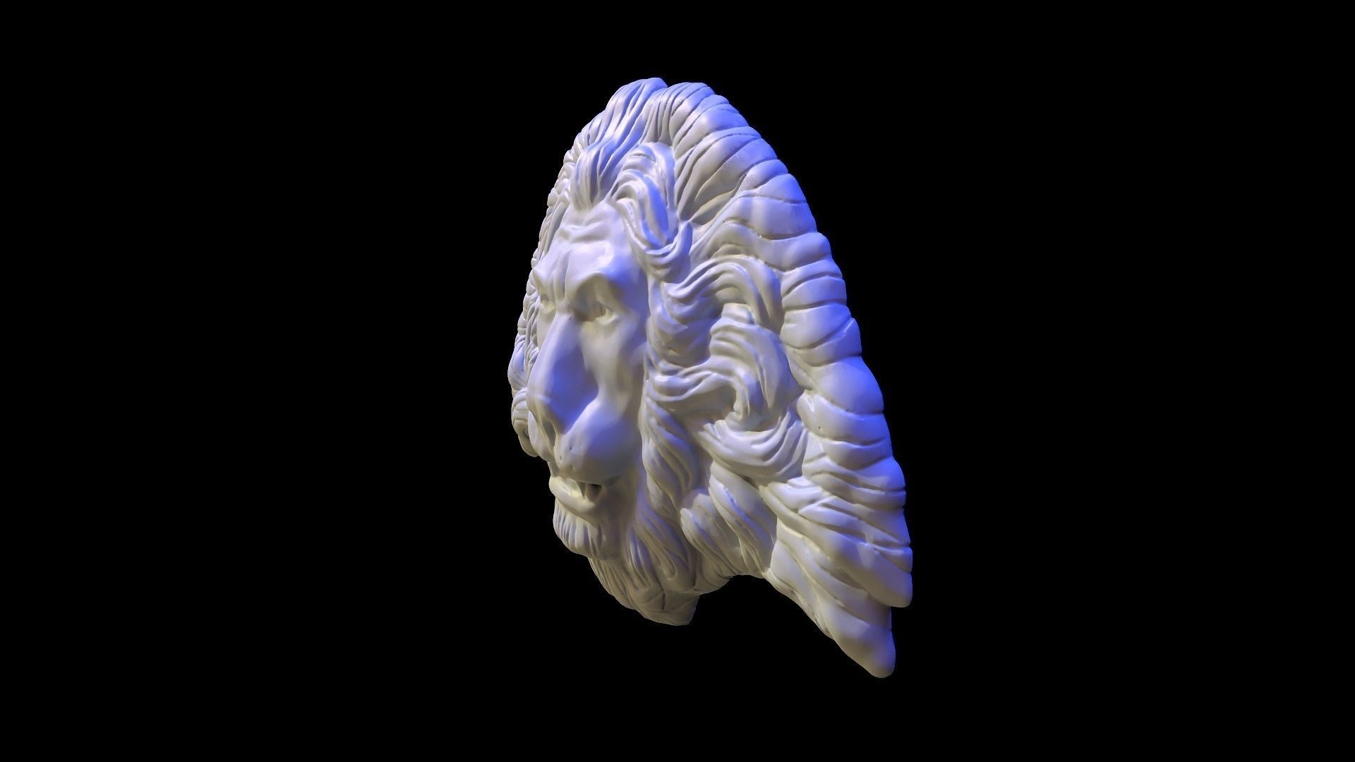 Tiger head 3D model 3D printable | CGTrader