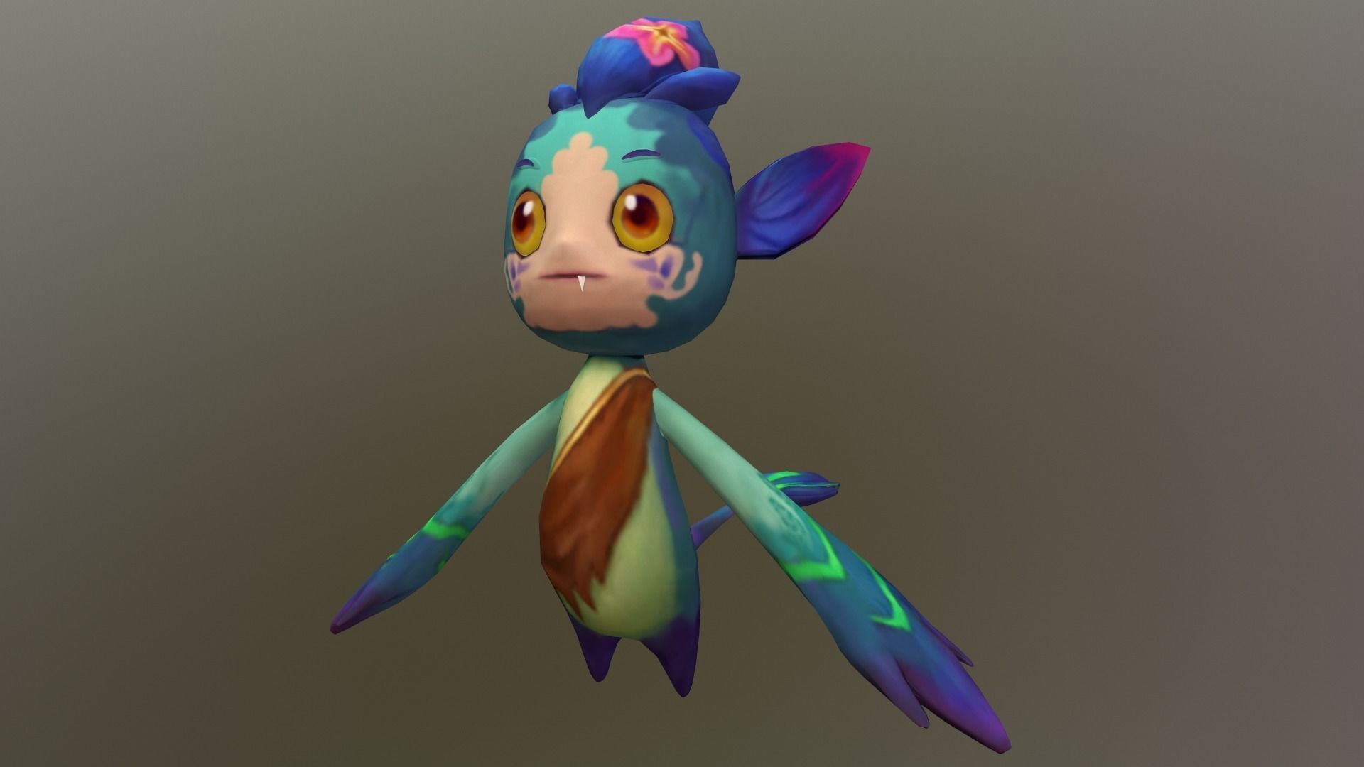 3D model Nixie Little Legend From Teamfight tactics Game VR / AR / low ...