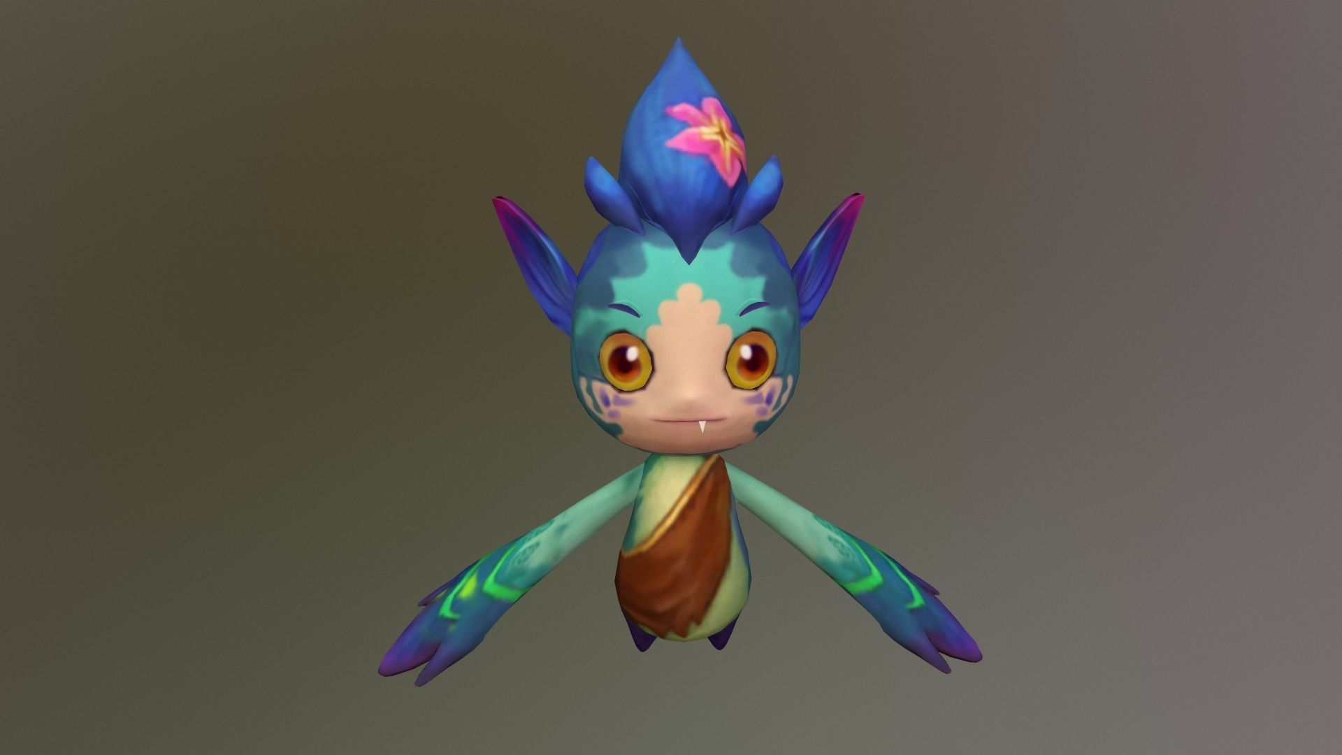 3D model Nixie Little Legend From Teamfight tactics Game VR / AR / low ...