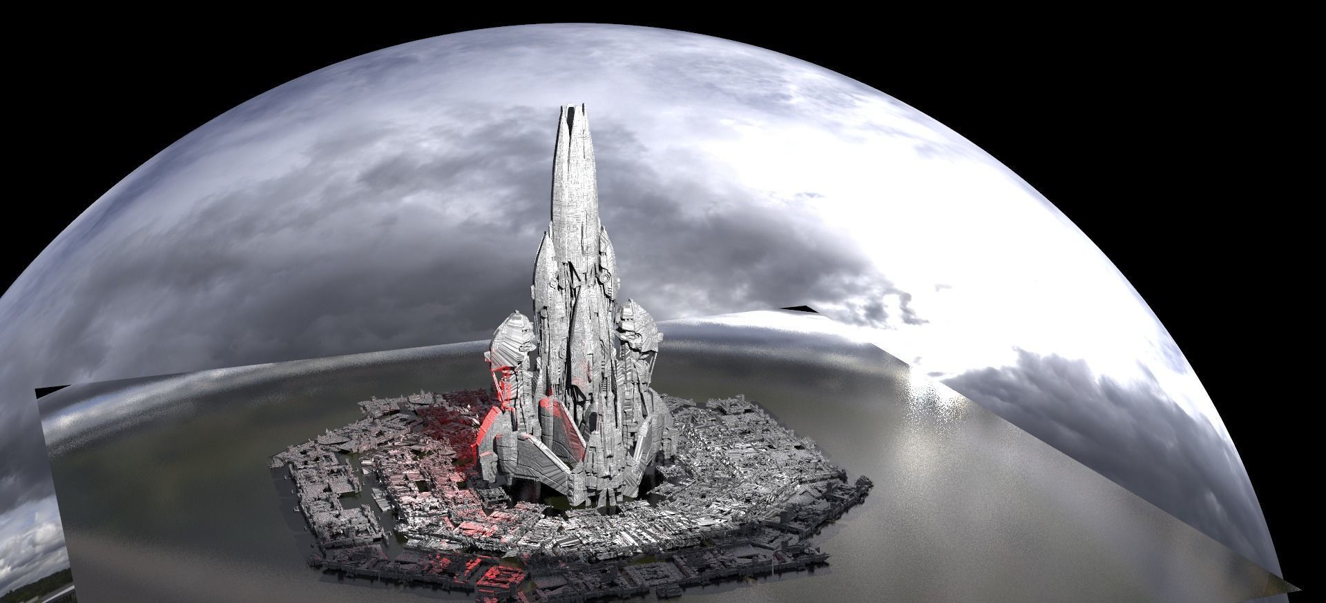 Babylon Bailiff Towers 3D model | CGTrader