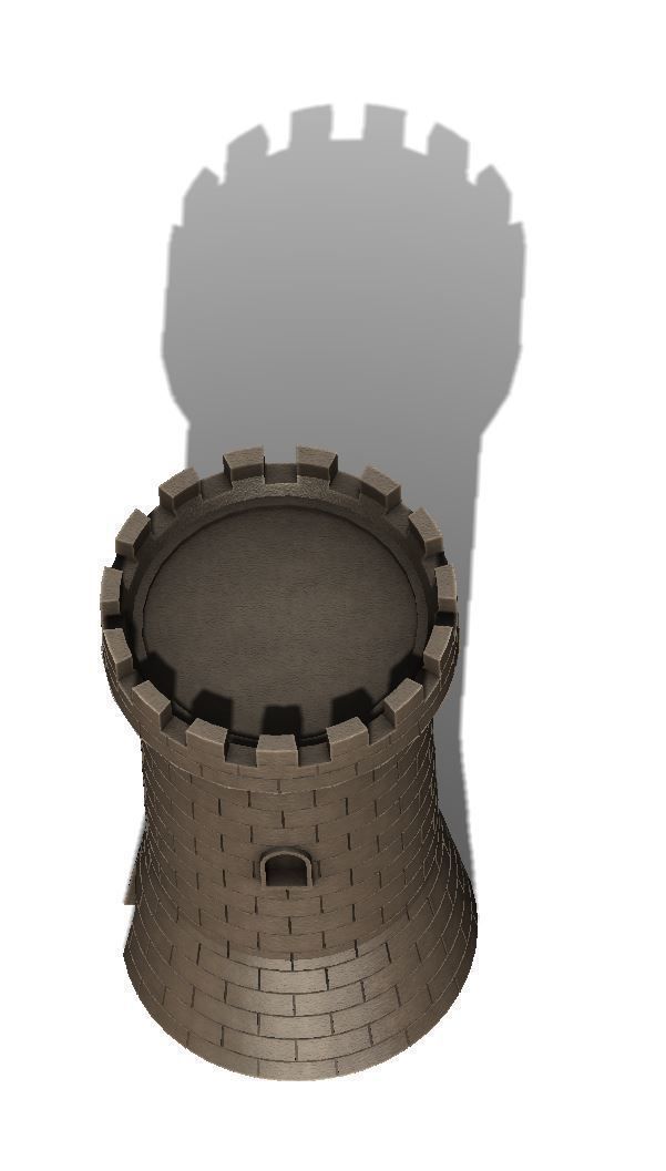 Awesome Castle Tower Miniature perfect for Resin or FDM printing 3D ...