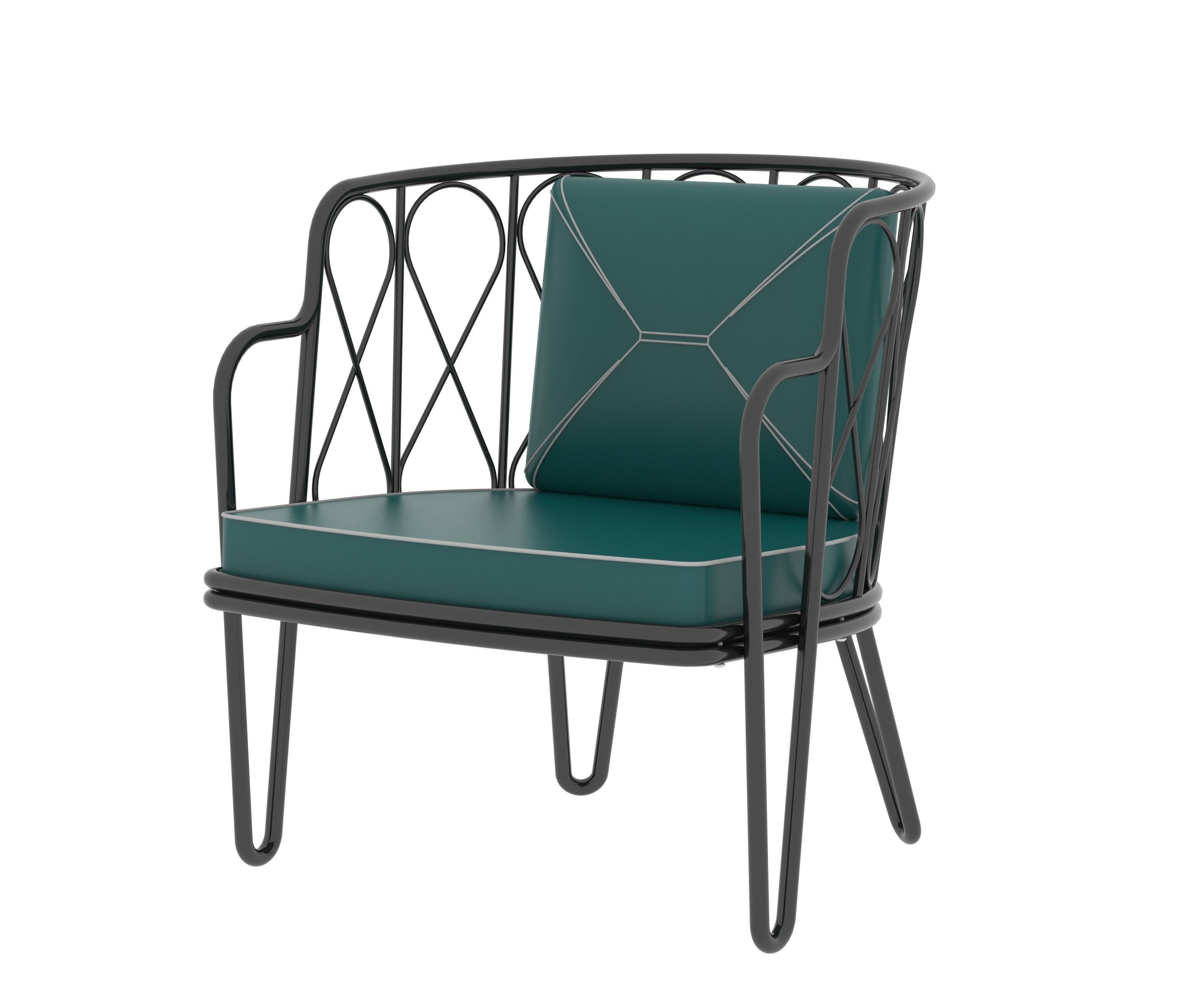 LOUNGE CHAIR - MULTI MATERIAL 3D model | CGTrader