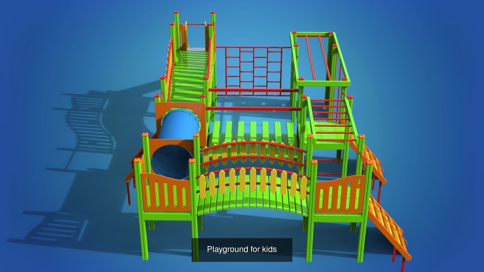Playgrounds for kids 3D Model Collection | CGTrader