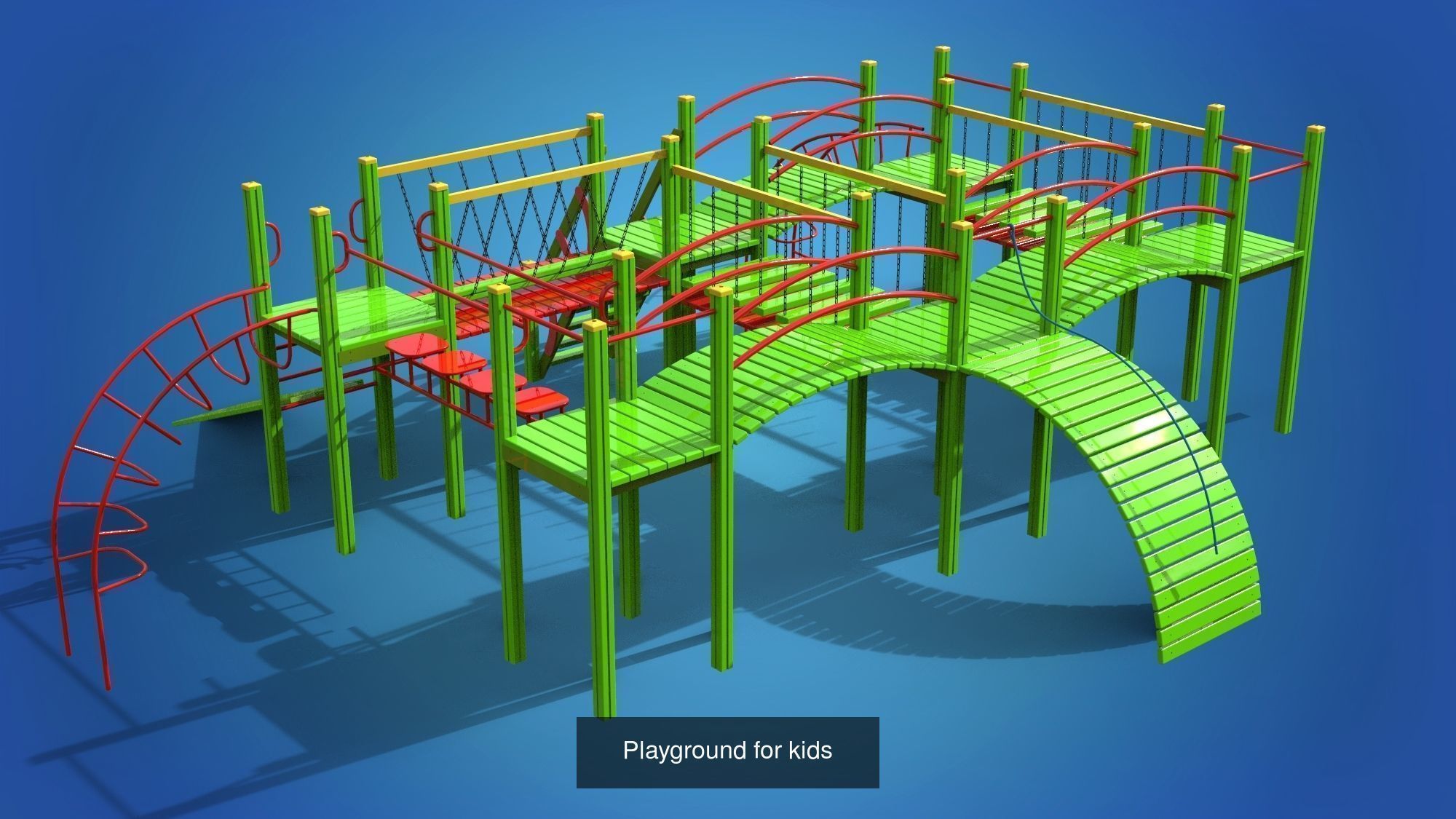 Playgrounds for kids 3D Model Collection | CGTrader