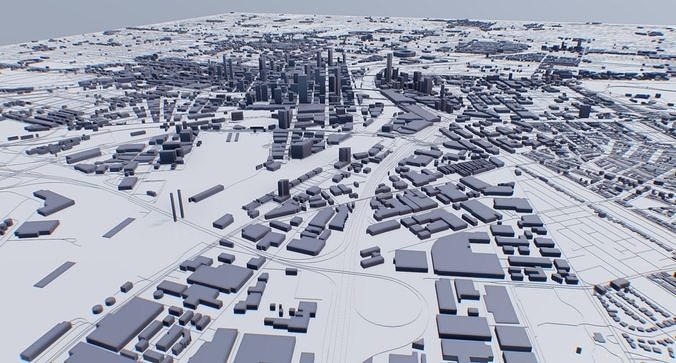 Melbourne cmp free 3D model | CGTrader