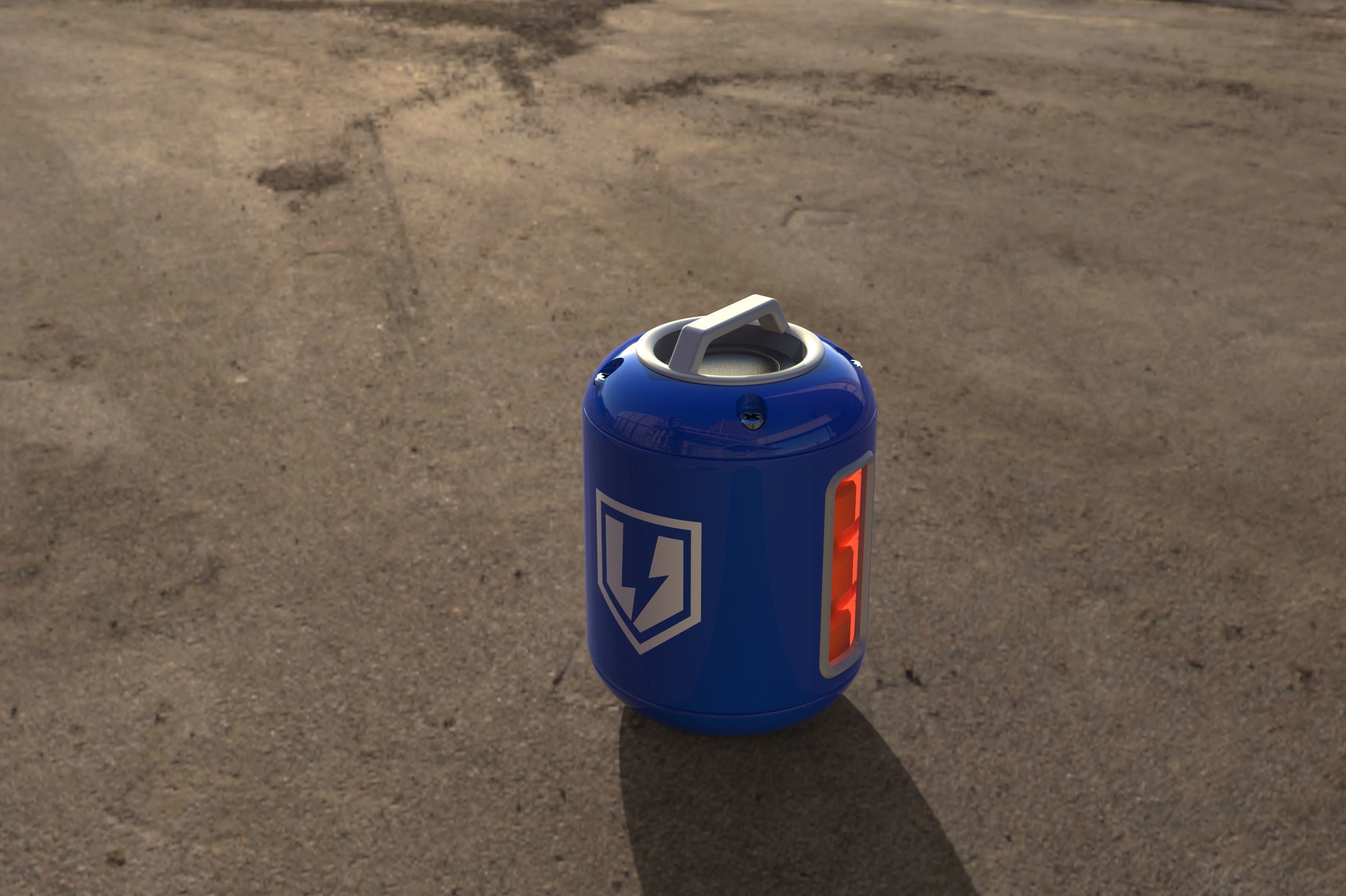 Apex shield cell 3D model | CGTrader