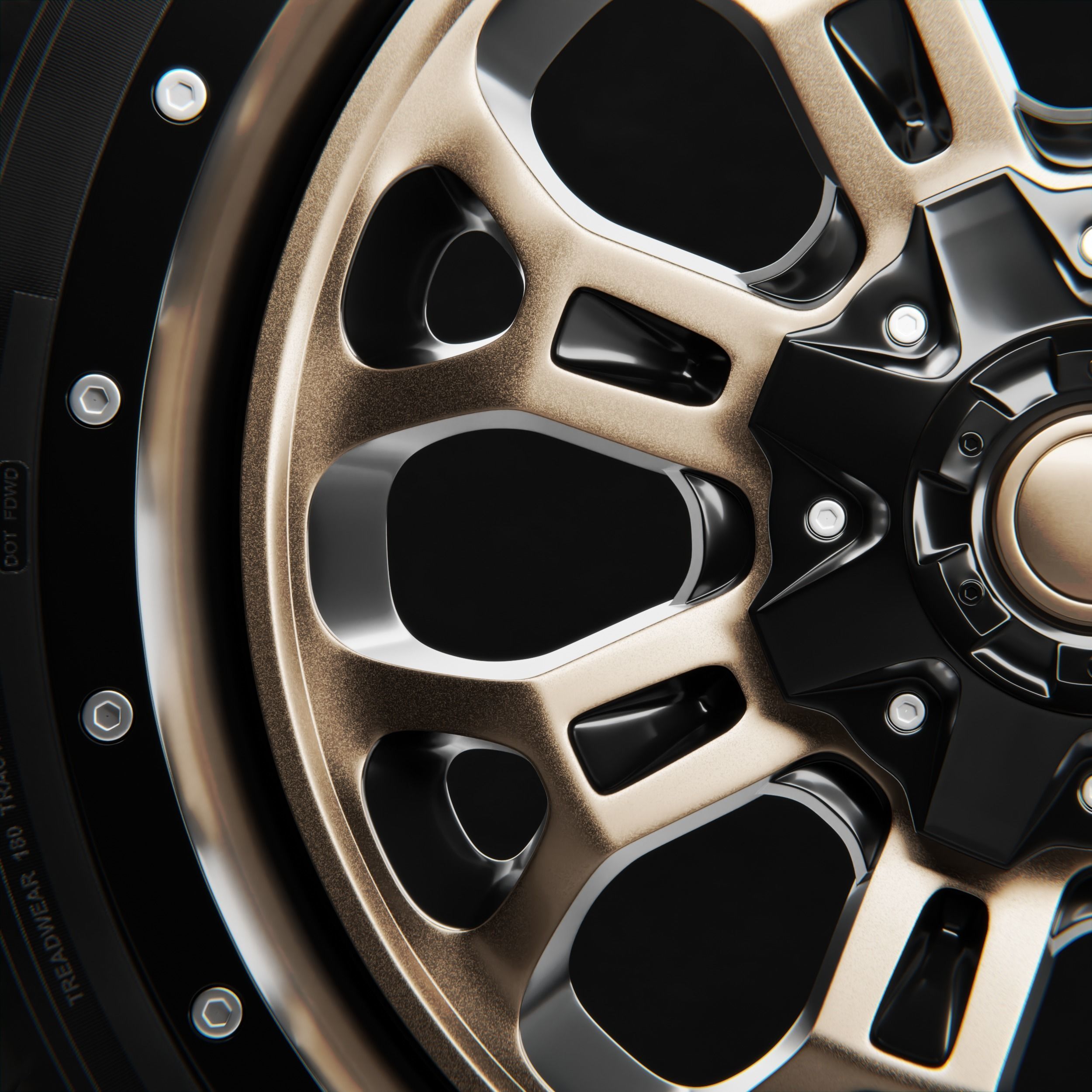 Grid Crush D561 Yokohama Neova 3D model | CGTrader