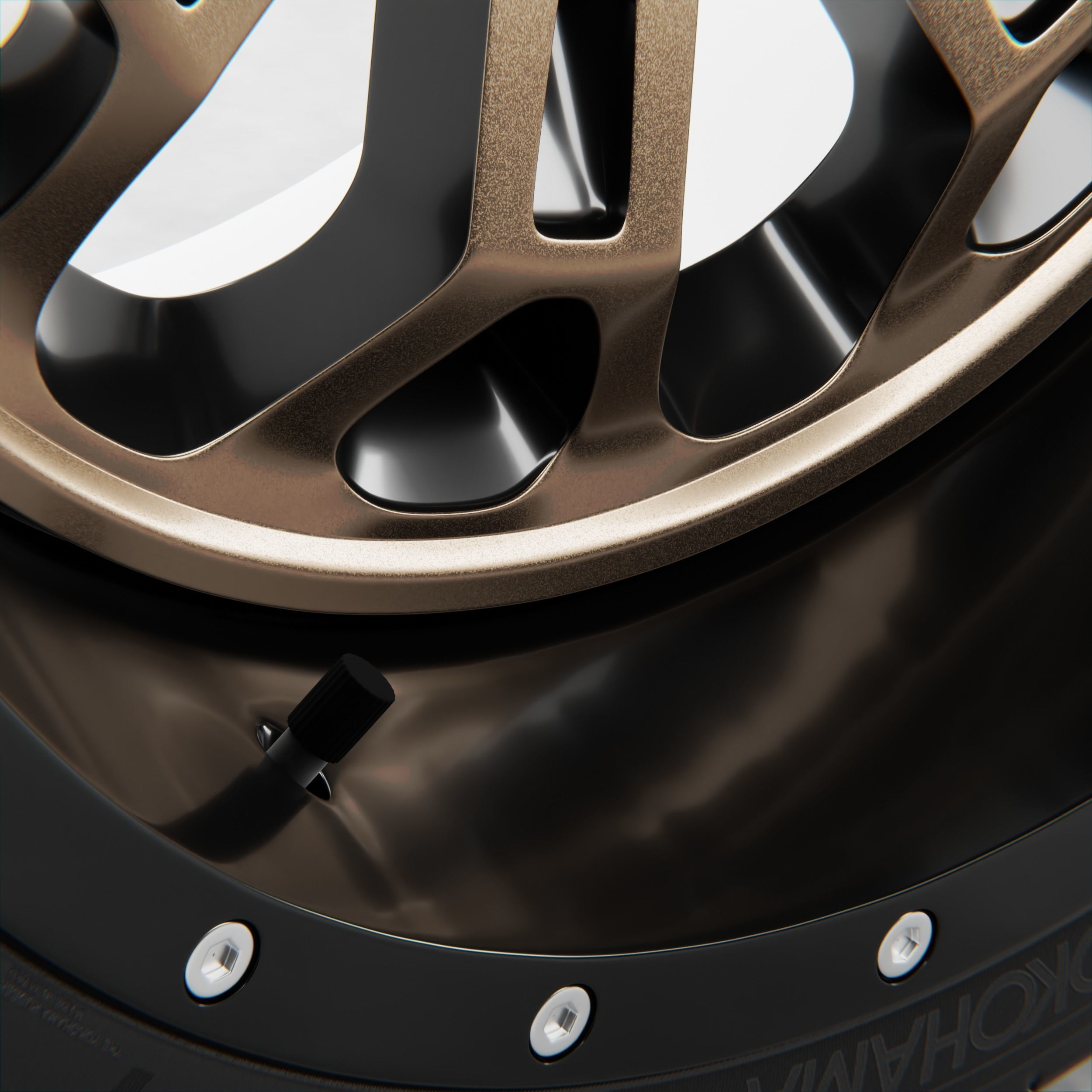 Grid Crush D561 Yokohama Neova 3D model | CGTrader