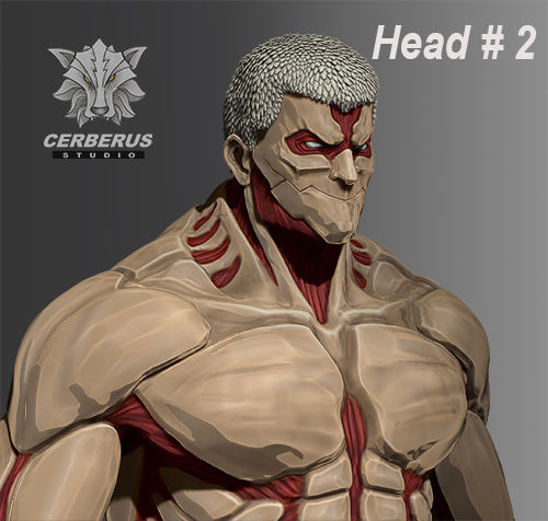 TITAN BLINDADO RAINER - ATTACK ON TITAN 3D model 3D printable | CGTrader