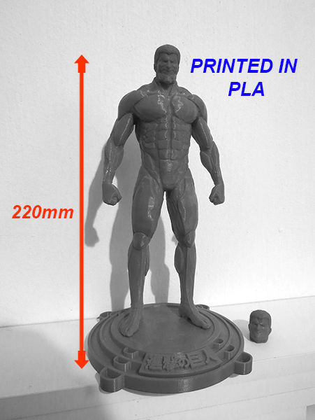 TITAN BLINDADO RAINER - ATTACK ON TITAN 3D model 3D printable | CGTrader