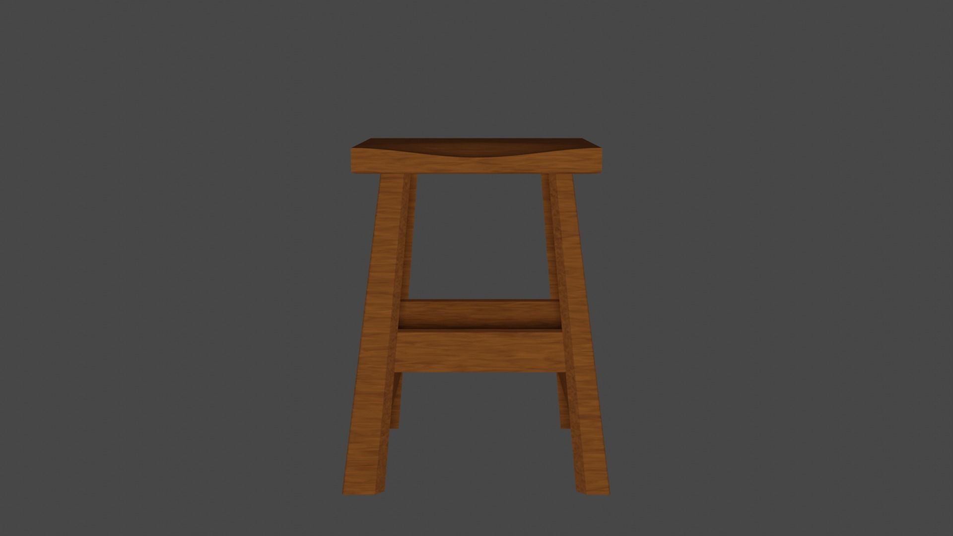 A Simple Stool free 3D model | CGTrader