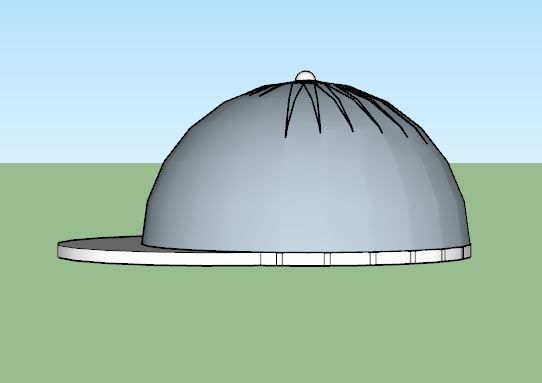 Hat Type 1 Printable 3D Print Model 3D model 3D printable | CGTrader