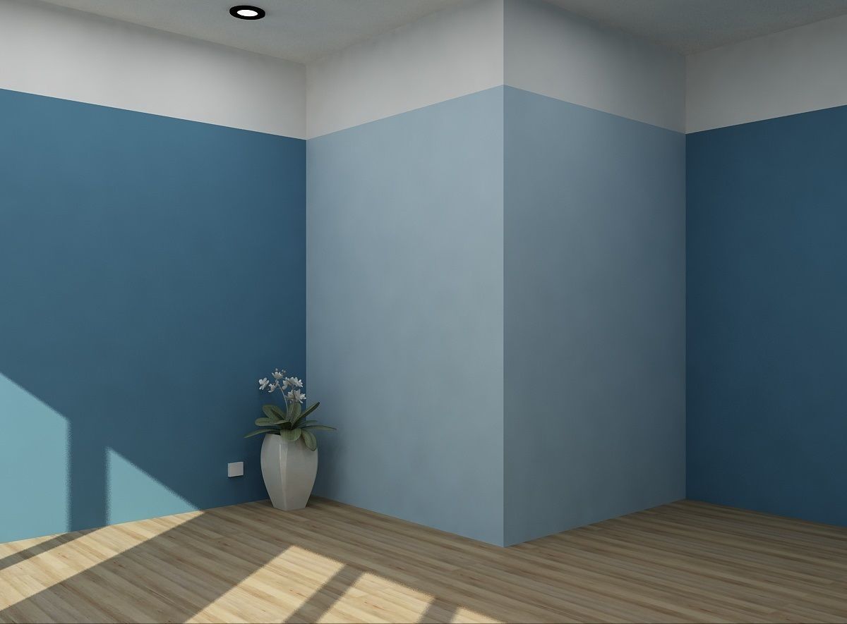 Base room interior scene 3D model | CGTrader