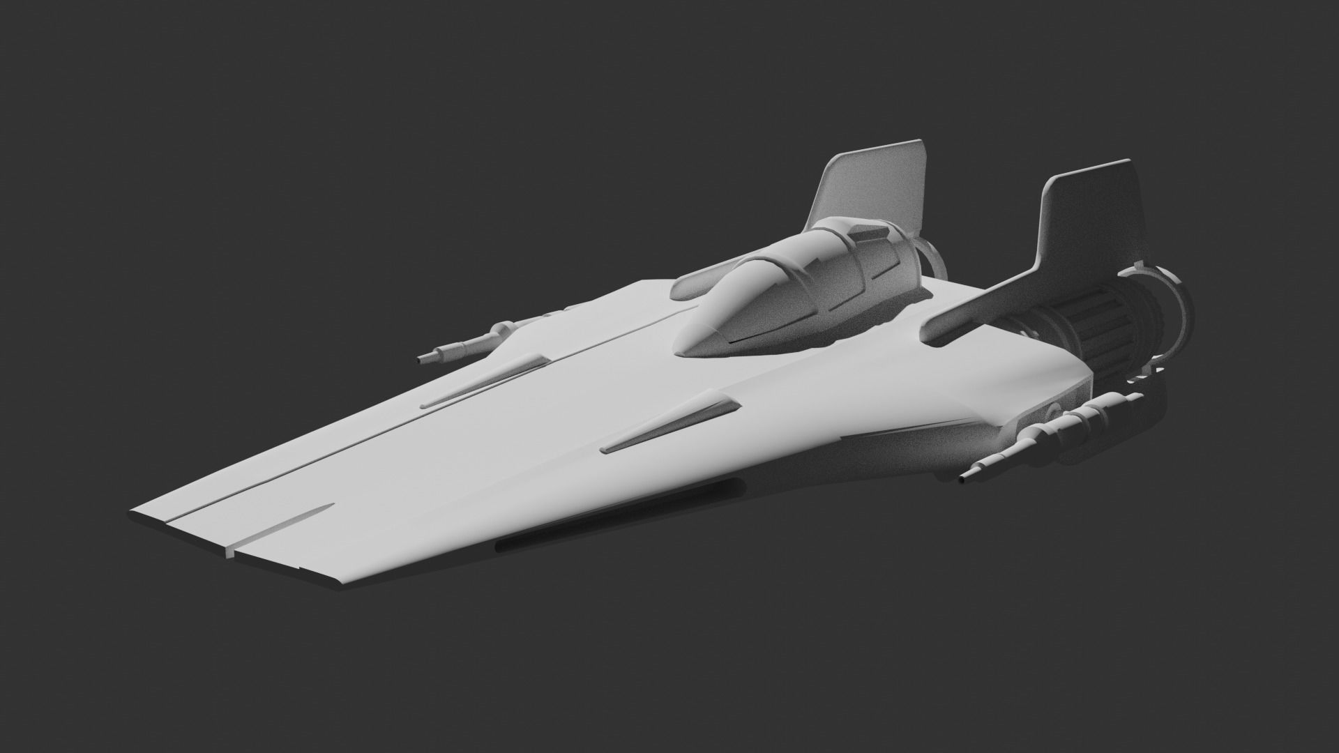 Star Wars A-Wing 3D model | CGTrader