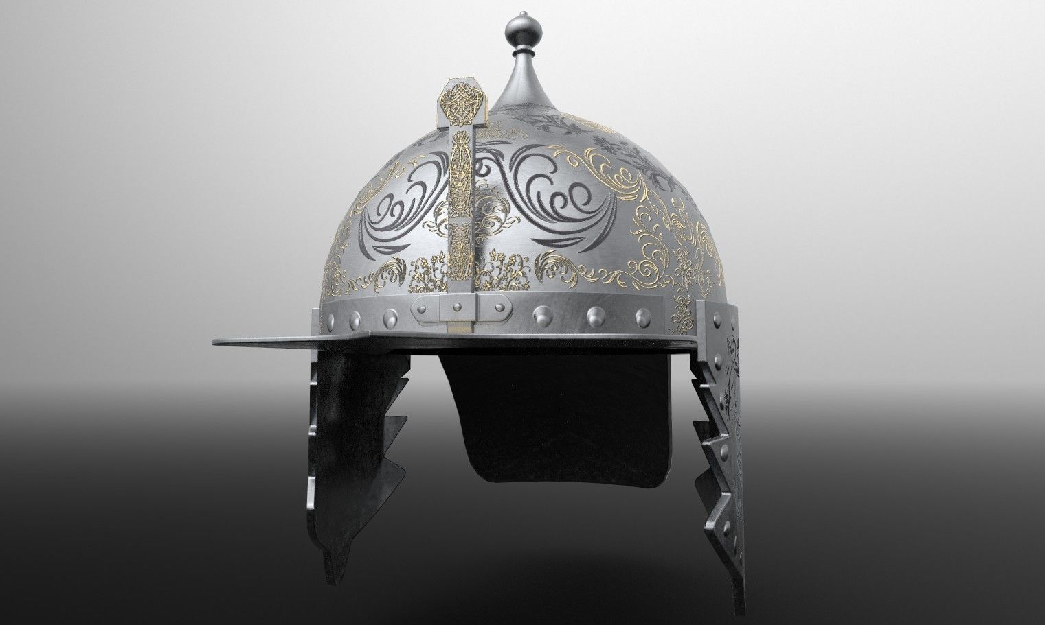 3D model Saracen Helmet VR / AR / low-poly | CGTrader