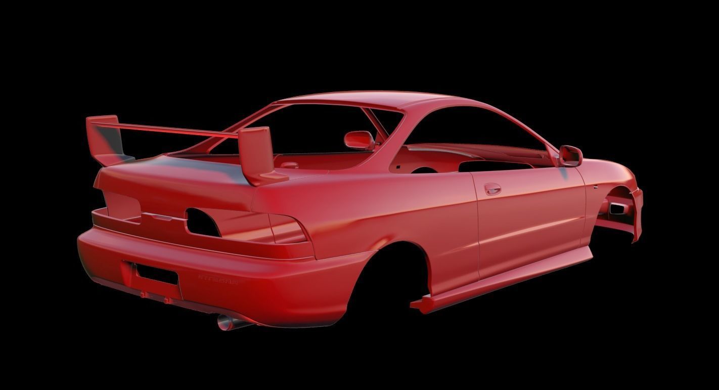 3D model Mugen Zenki Integra Type R DC2 VR / AR / low-poly | CGTrader