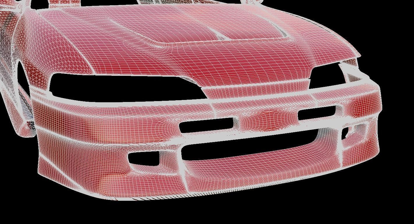 3D model Mugen Zenki Integra Type R DC2 VR / AR / low-poly | CGTrader