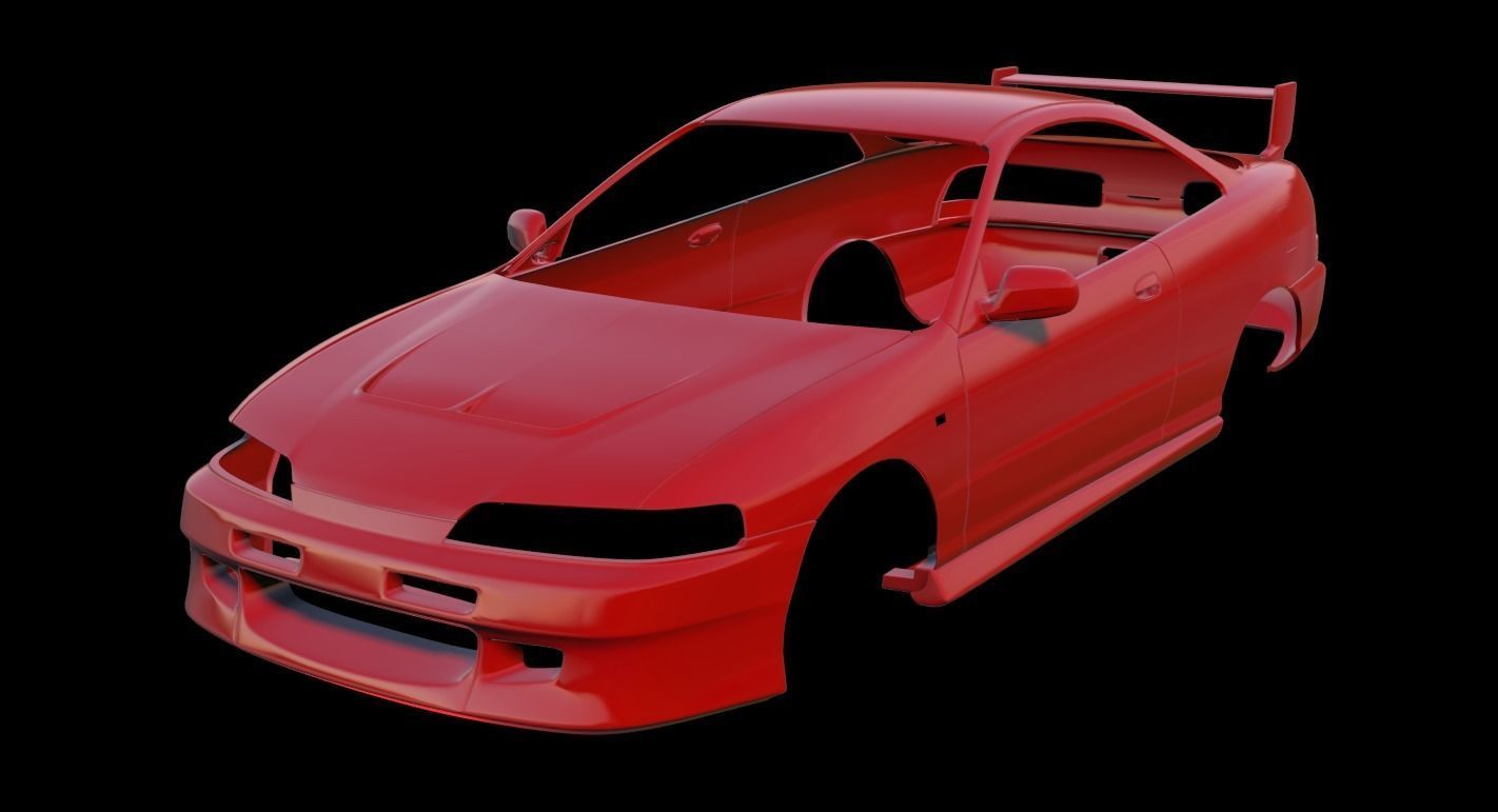 3D model Mugen Zenki Integra Type R DC2 VR / AR / low-poly | CGTrader