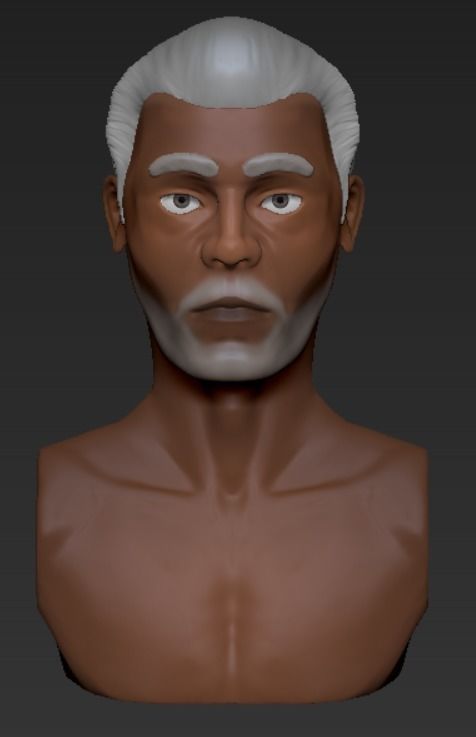 Old man 3D model | CGTrader
