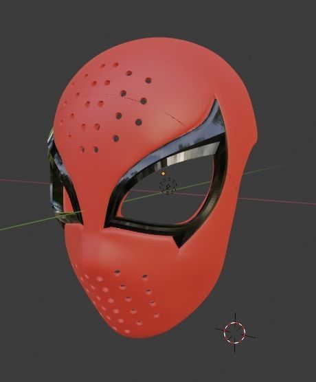 Custom design Superior Spiderman Faceshell and frame 3D model 3D ...