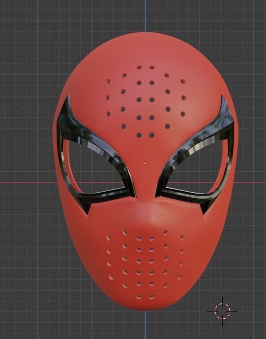 Custom design Superior Spiderman Faceshell and frame 3D model 3D ...