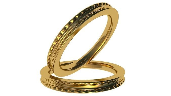 gold ring 3D model | CGTrader