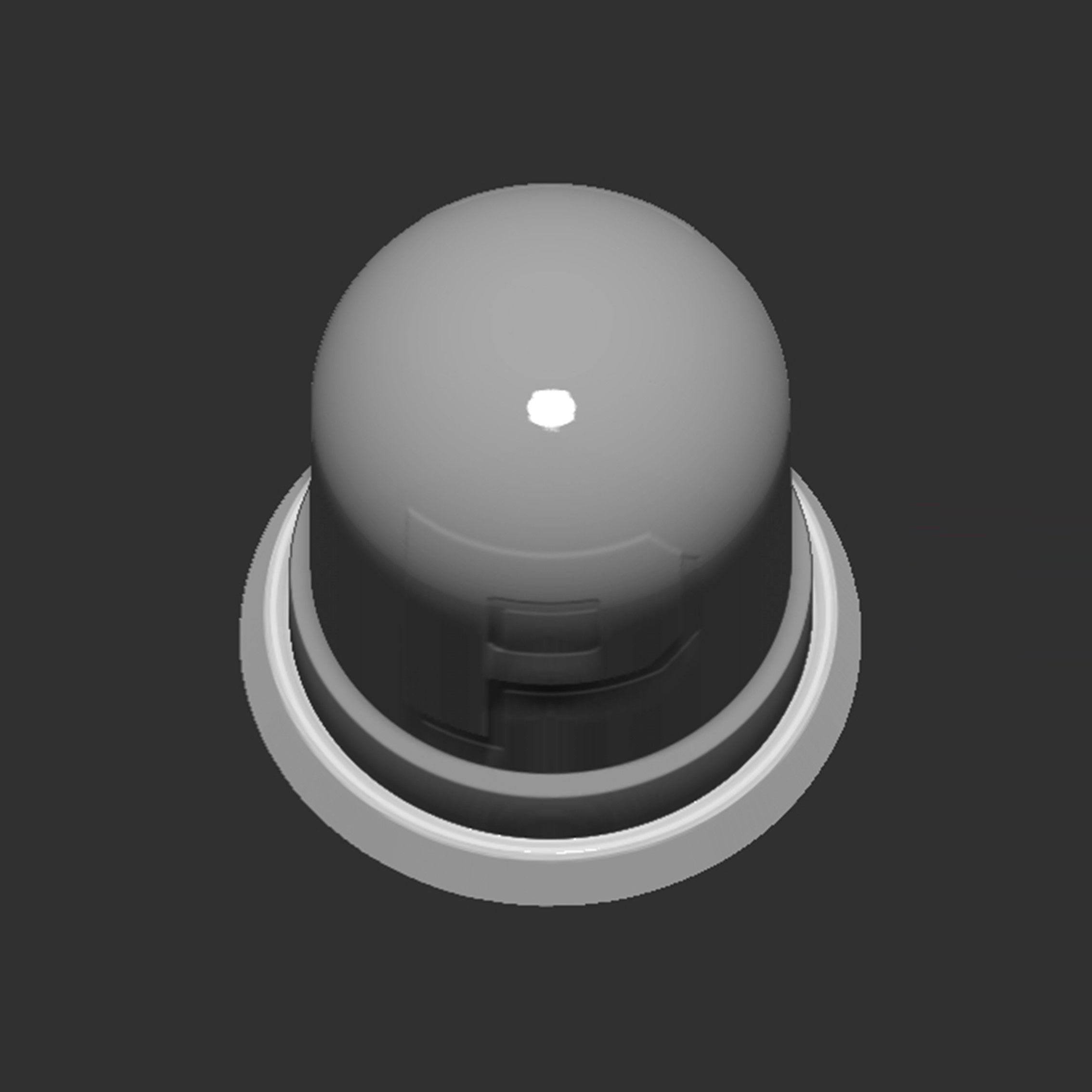 P Switch Button Based 3D model 3D printable | CGTrader