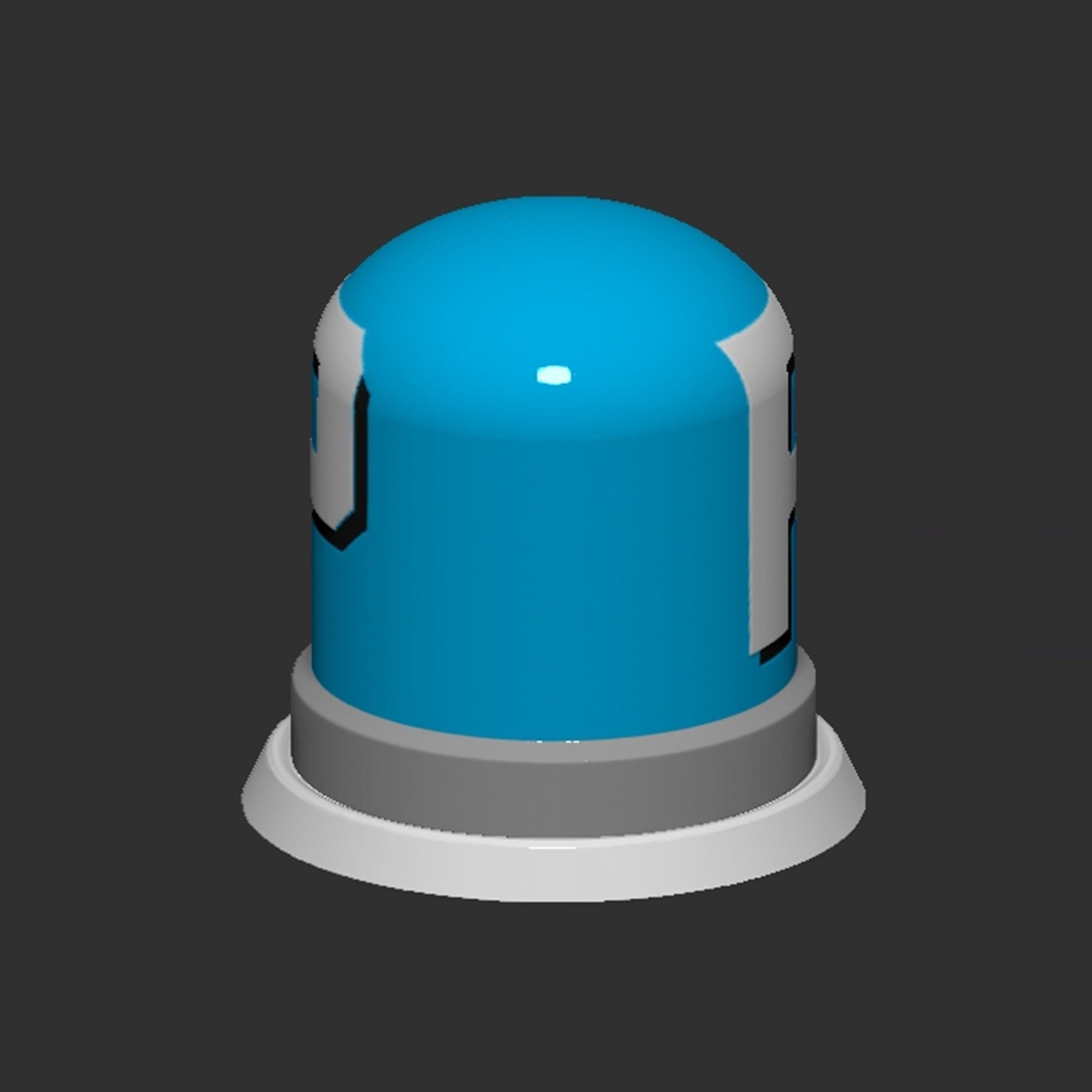 P Switch Button Based 3D model 3D printable | CGTrader