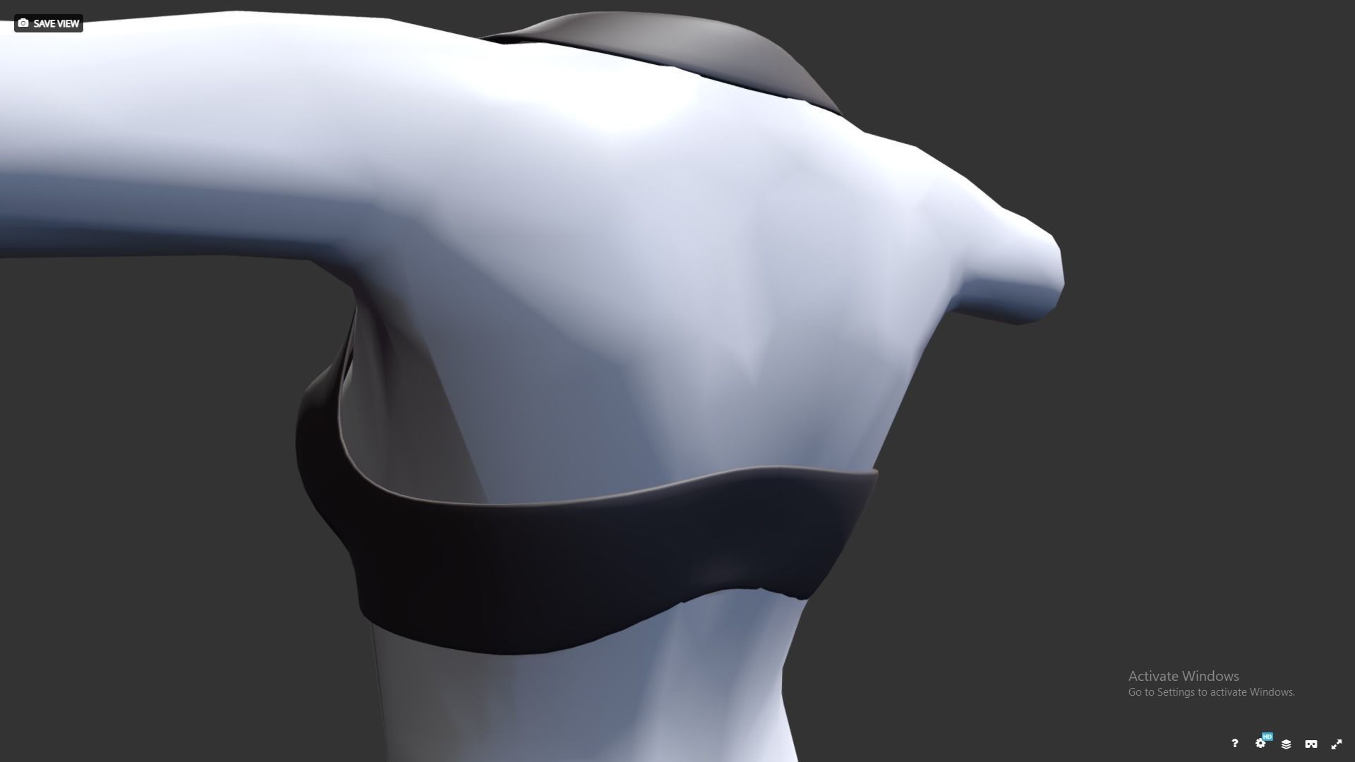 Bra and Jeans free VR / AR / low-poly 3D model animated | CGTrader