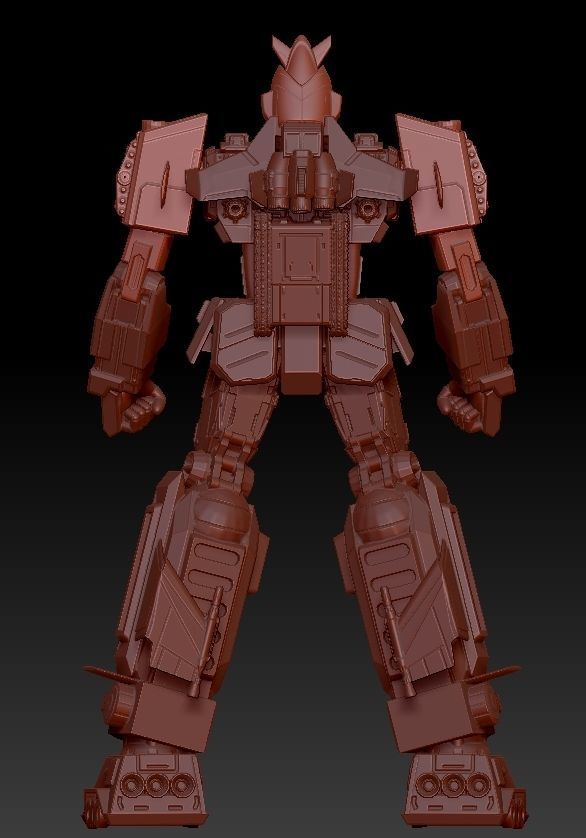 Voltes V Korean version of fan art 3D model 3D printable | CGTrader