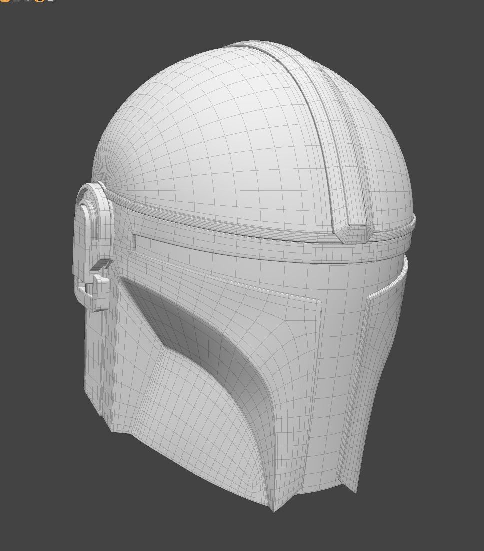 Mandalorian - Mando Helmet 3D model | CGTrader
