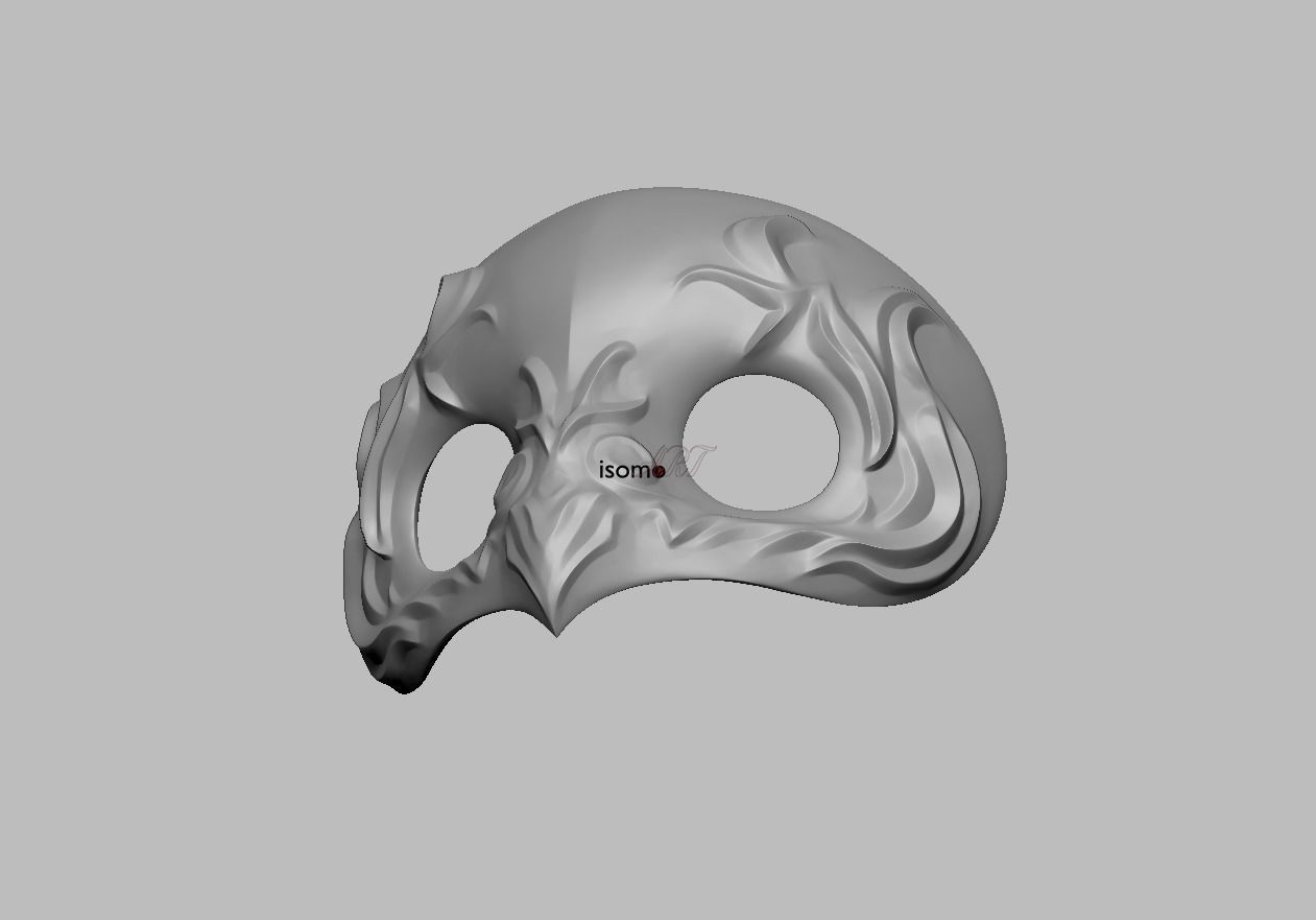 Unsundered Ascian Mask - FFXIV by SquareEnix free 3D model 3D printable ...