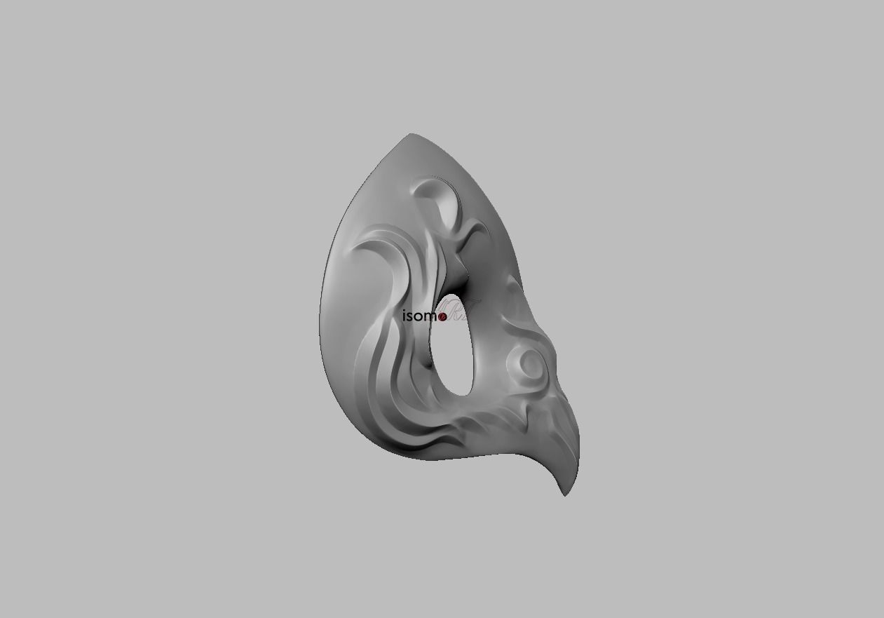 Unsundered Ascian Mask - FFXIV by SquareEnix free 3D model 3D printable ...