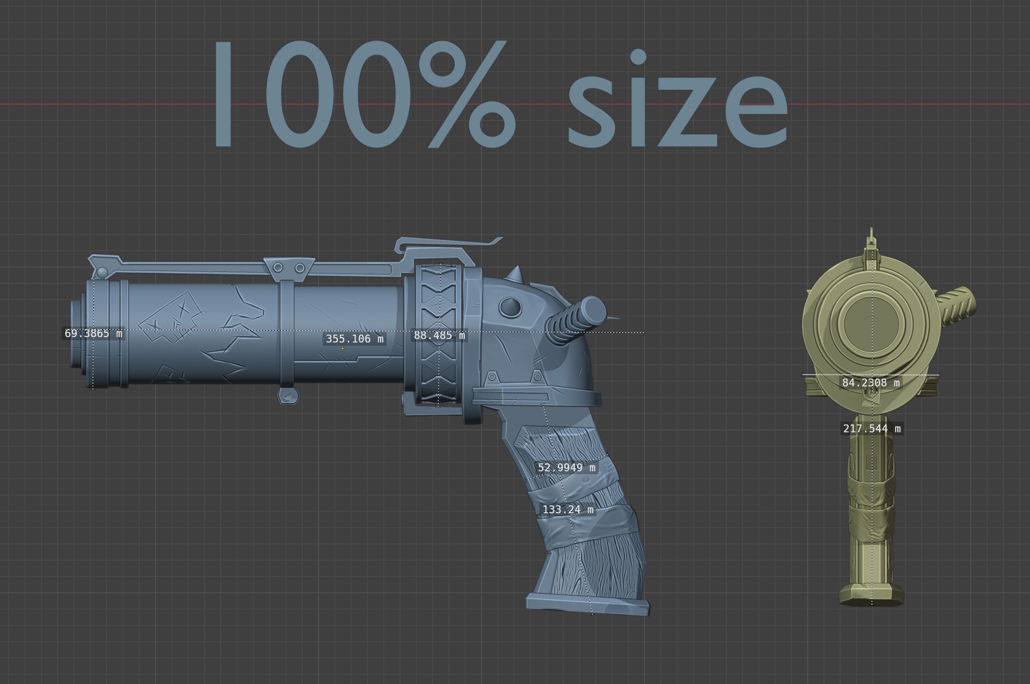 jinx Zapper gun League of Legends Cosplay print 3D print model 3D model ...