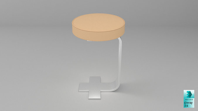 Metal Stool Chair free VR / AR / low-poly 3D model | CGTrader