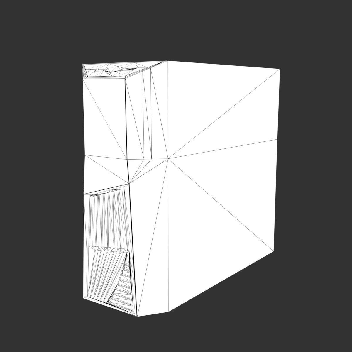 Cpu cabinet for gaming pc 3D model | CGTrader