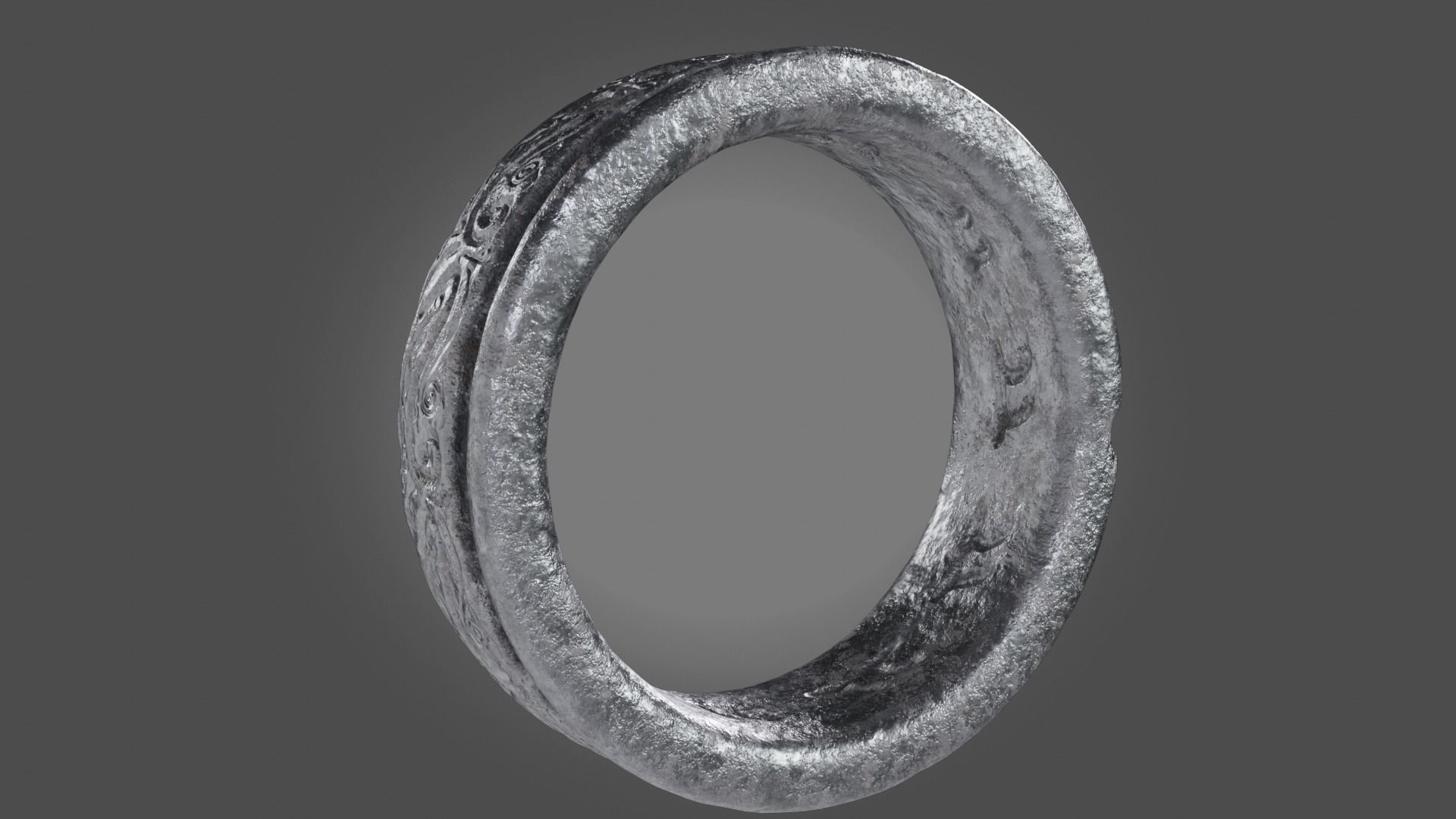 3D model old ring pbr game-ready 3d VR / AR / low-poly | CGTrader