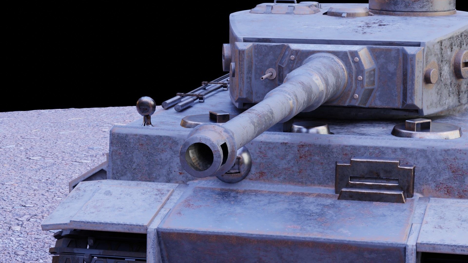 3D model Tiger 1 GameReady tank VR / AR / low-poly | CGTrader