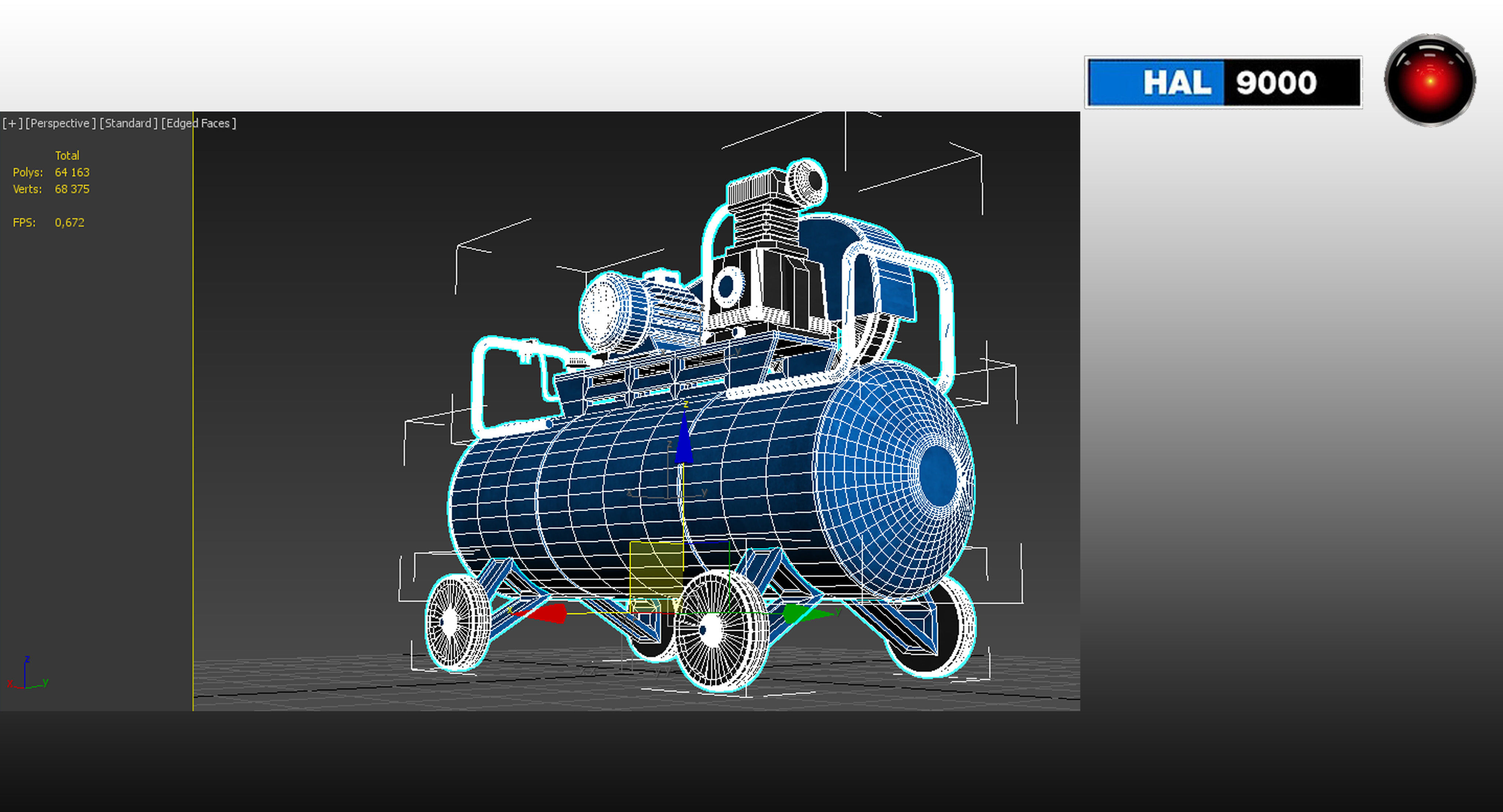 Compressor 3D model | CGTrader