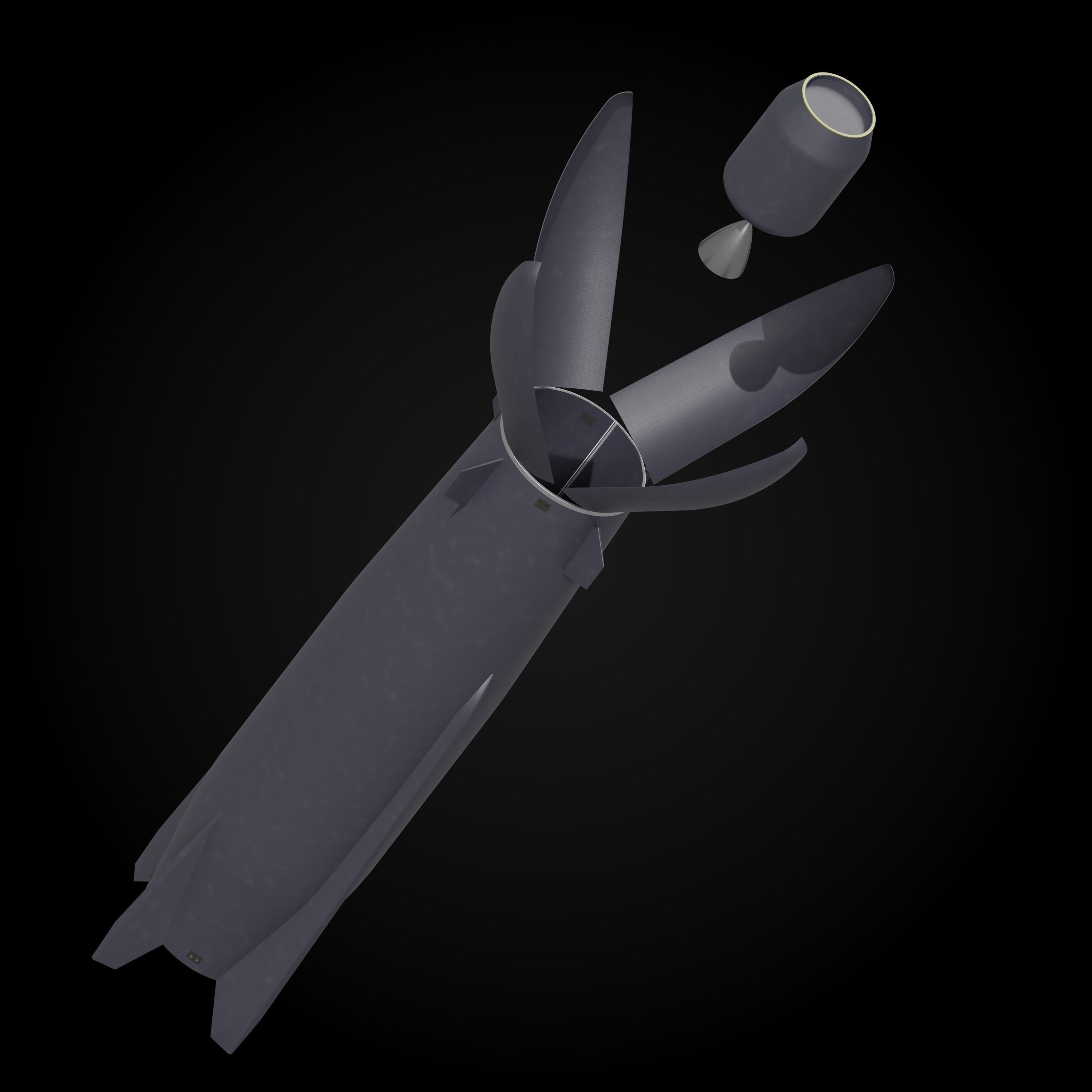 Rocket Lab Neutron 3D model | CGTrader