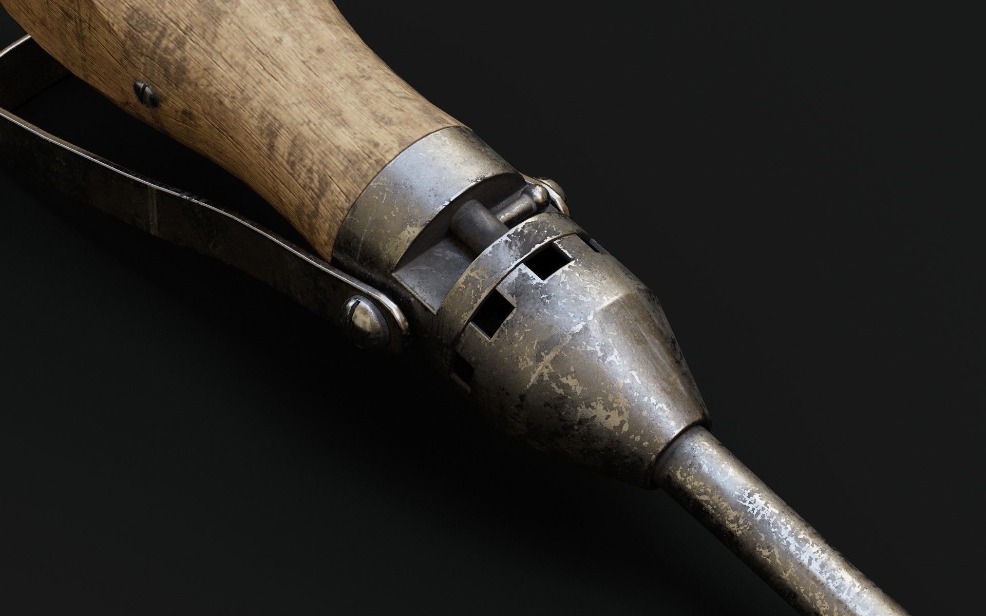 3D model Vintage German Ratchet Screwdriver VR / AR / low-poly | CGTrader