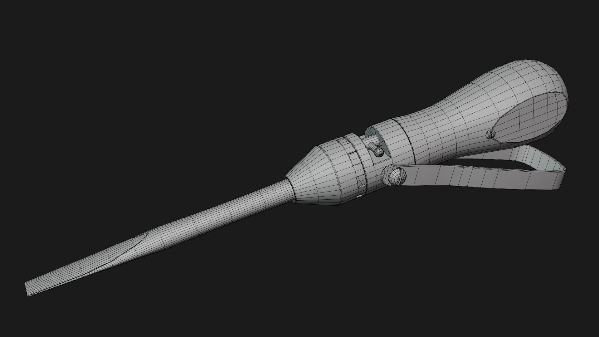 3D model Vintage German Ratchet Screwdriver VR / AR / low-poly | CGTrader