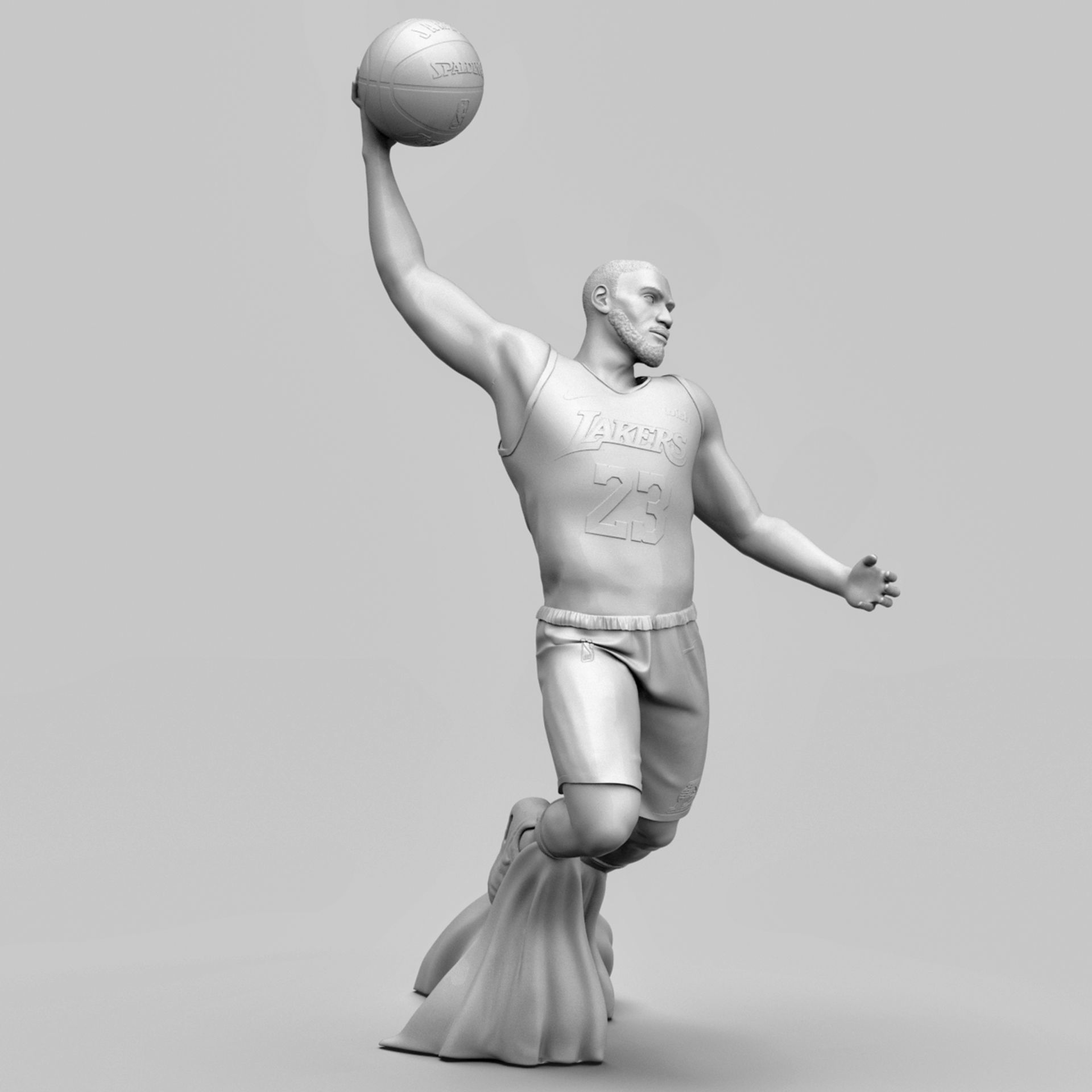LeBron James 3D Printable 2 3D model 3D printable | CGTrader