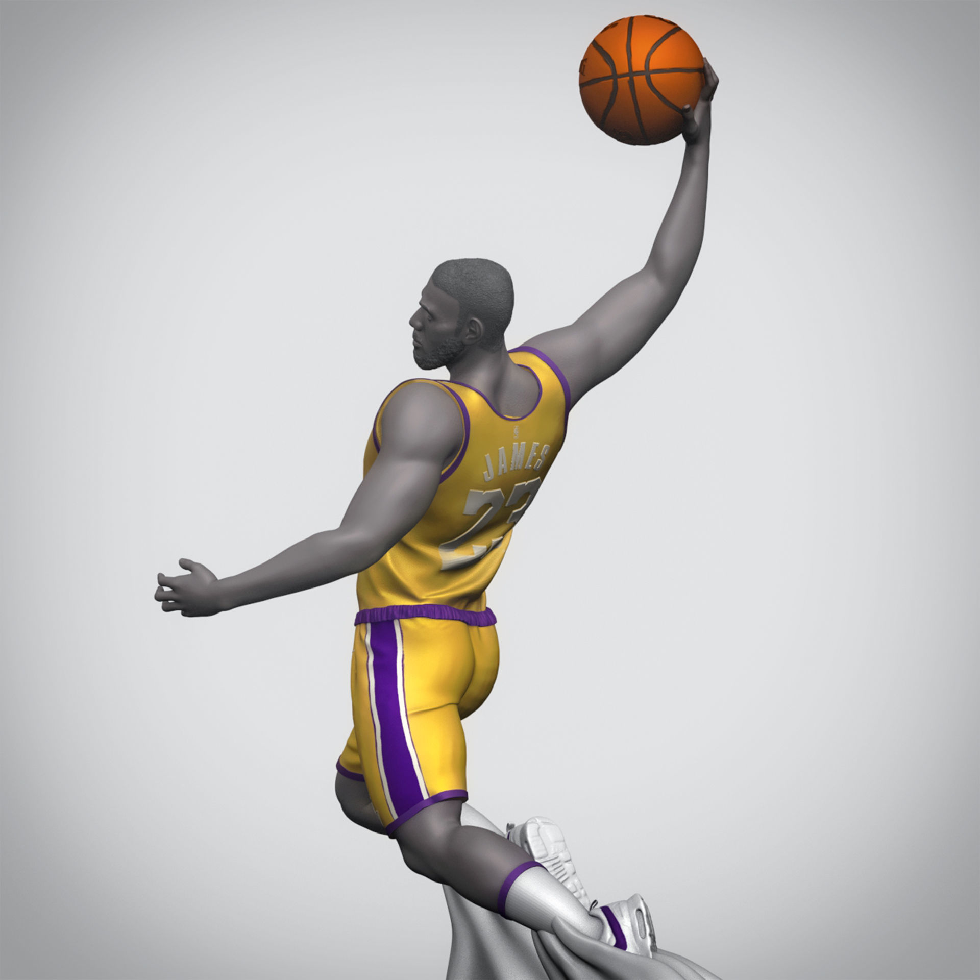LeBron James 3D Printable 2 3D model 3D printable | CGTrader