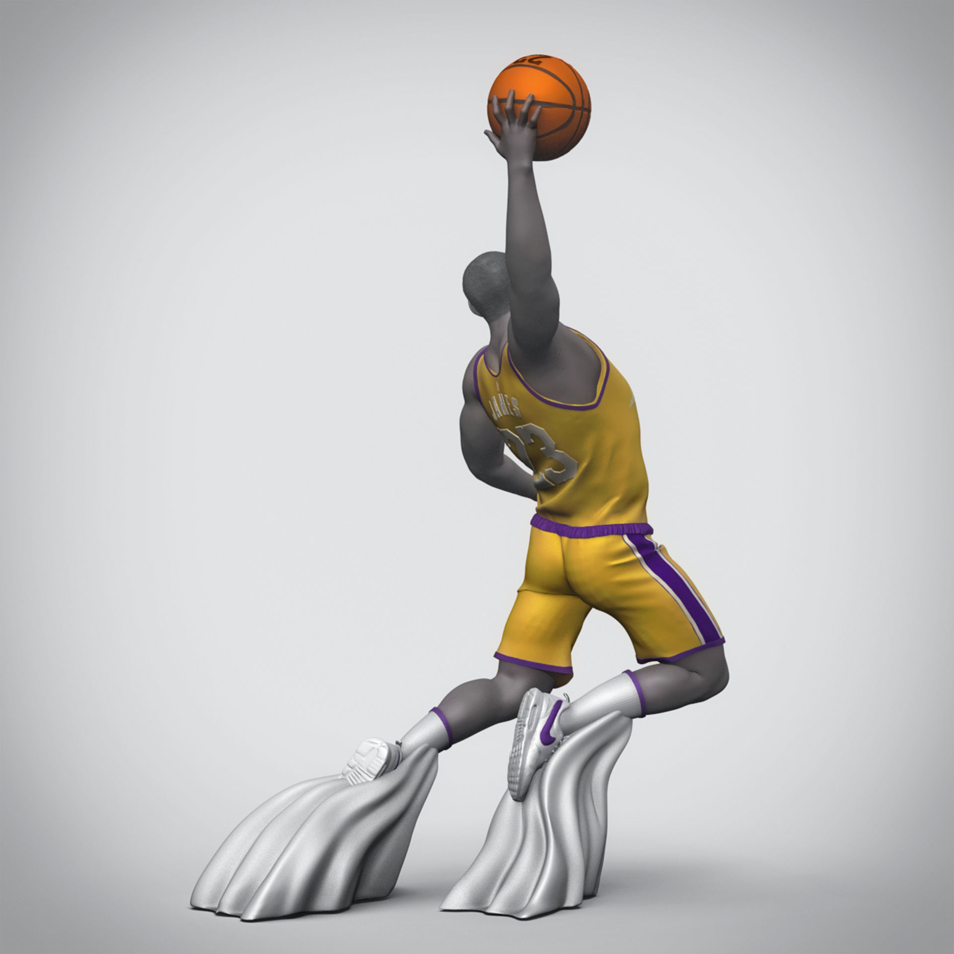 LeBron James 3D Printable 2 3D model 3D printable | CGTrader