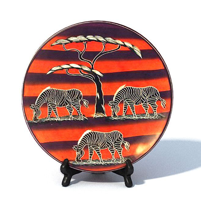 African Decorative Plate 3D model | CGTrader